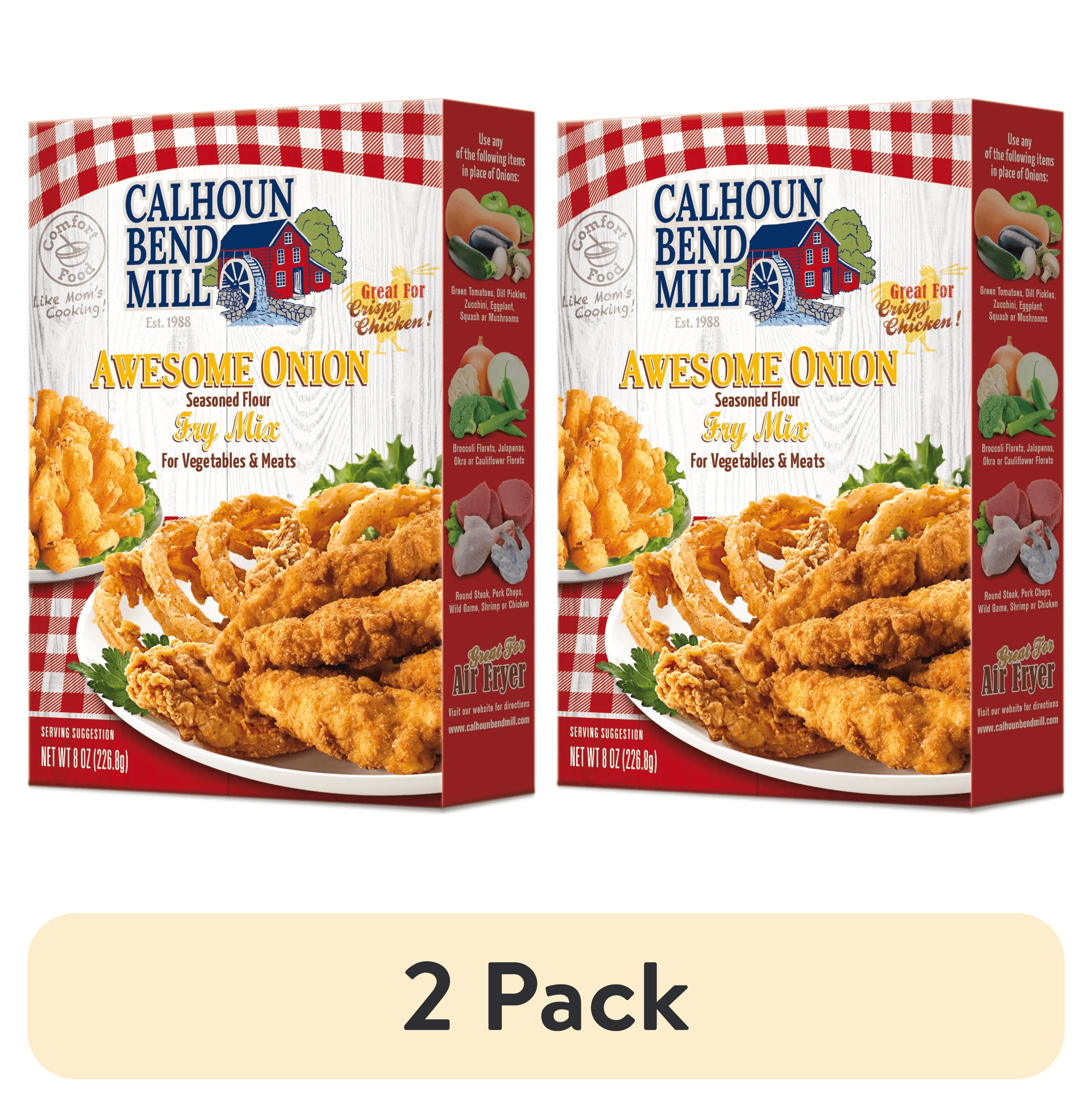 (2 pack) Calhoun Bend Mill Awesome Onion Fry Mix, 8oz - Walmart.com