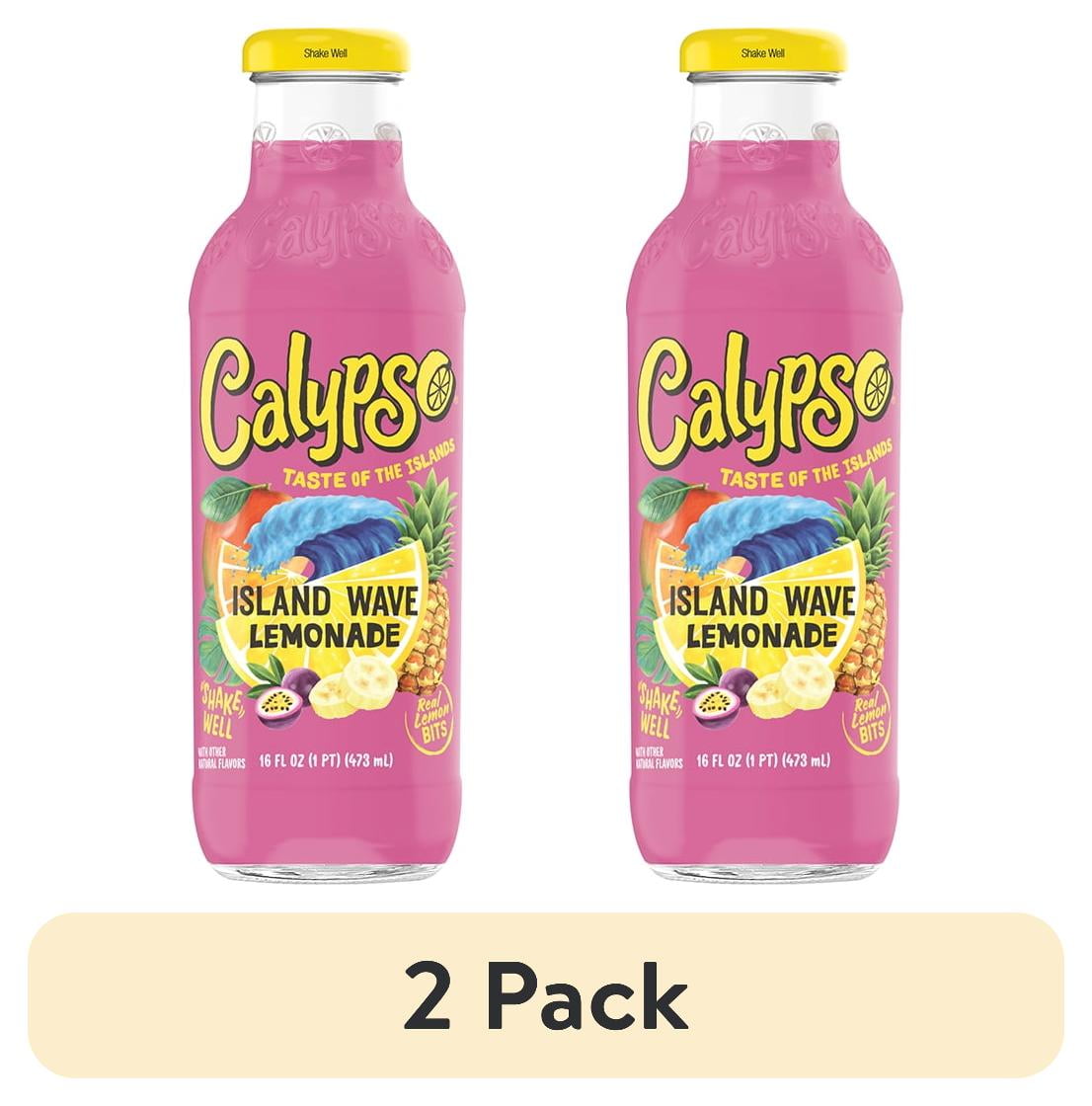 (2 pack) Calypso Island Wave Lemonade 16FlOz - Walmart.com
