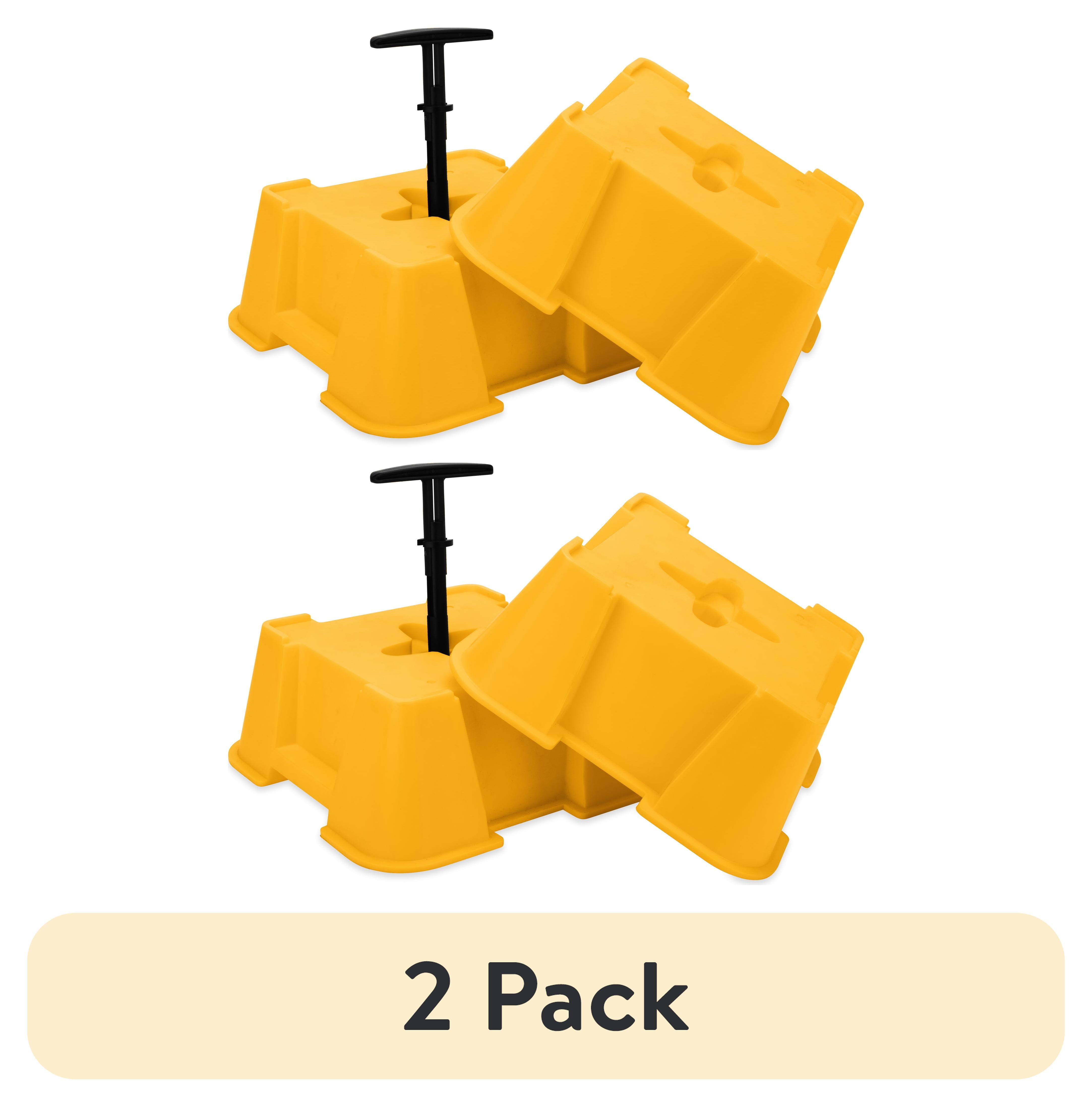 (2 pack) Camco FasTen RV Leveling Blocks - Supports Up to 8,000 Pounds ...