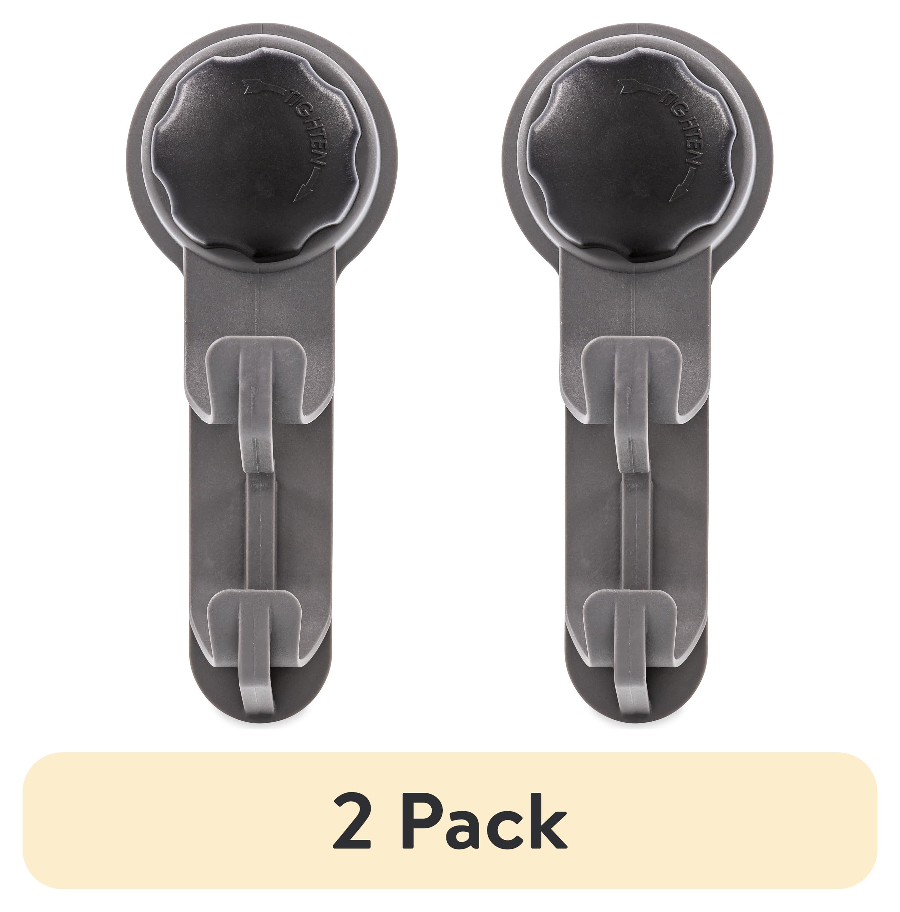 (2 pack) Camco RV Towel Hook, Mechanical Suction Cup, UV-Stabilized ...