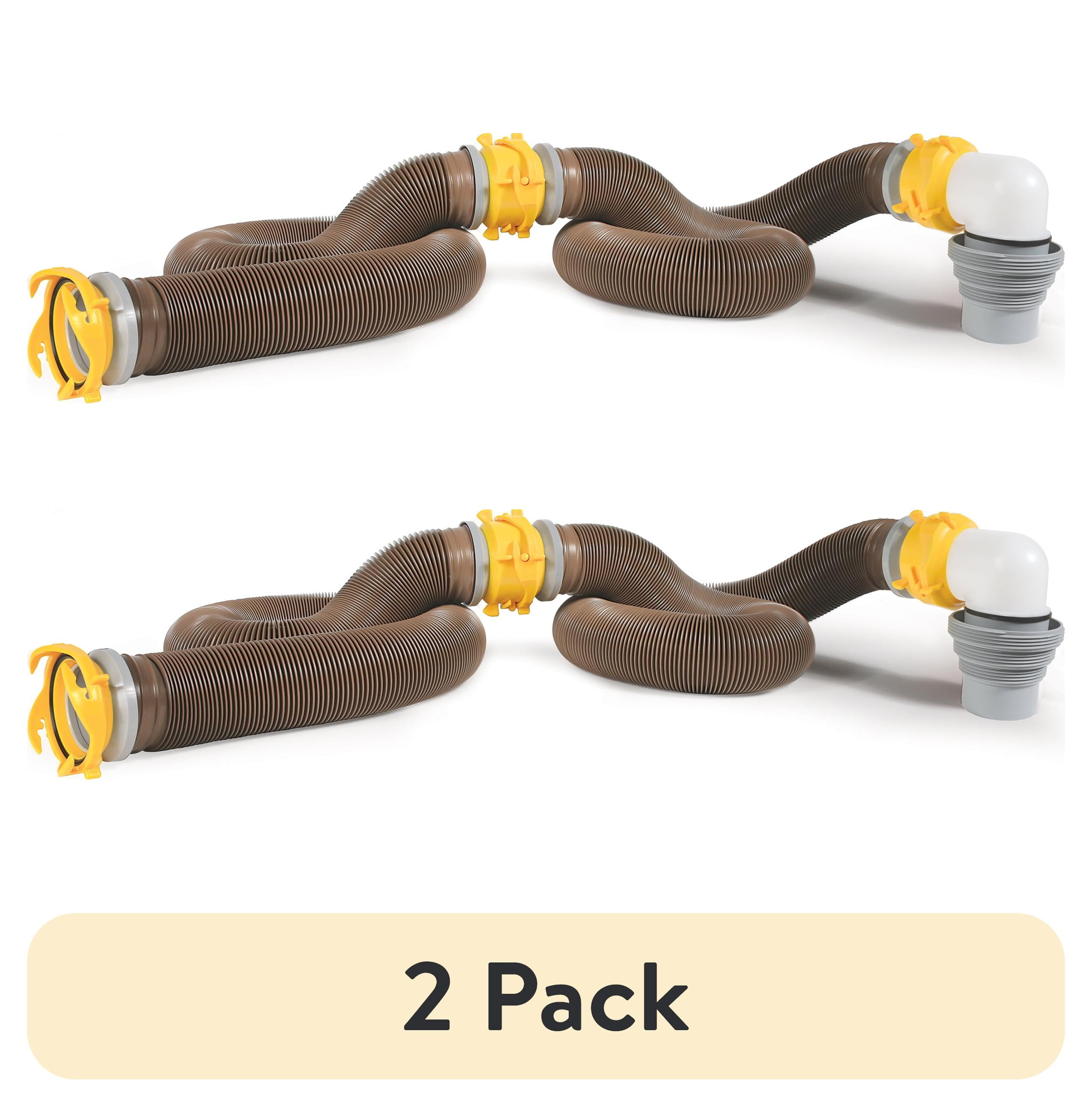 (2 pack) Camco Revolution 360 20-Foot Heavy-Duty Camper/RV Sewer Hose ...