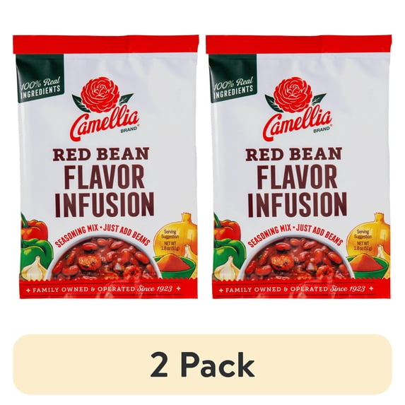 (2 pack) Camellia Red Bean Flavor Infusion Seasoning Mix - Walmart.com