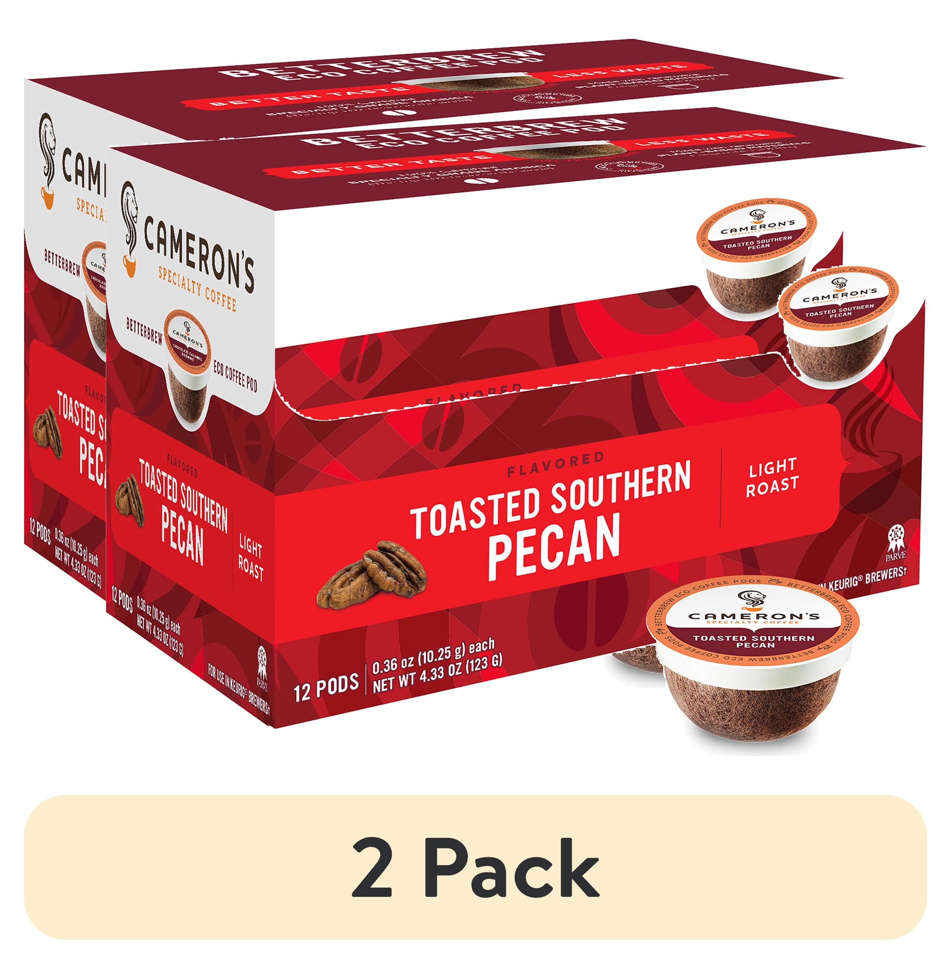(2 pack) Cameron's Specialty Coffee Toasted Southern Pecan Flavored ...