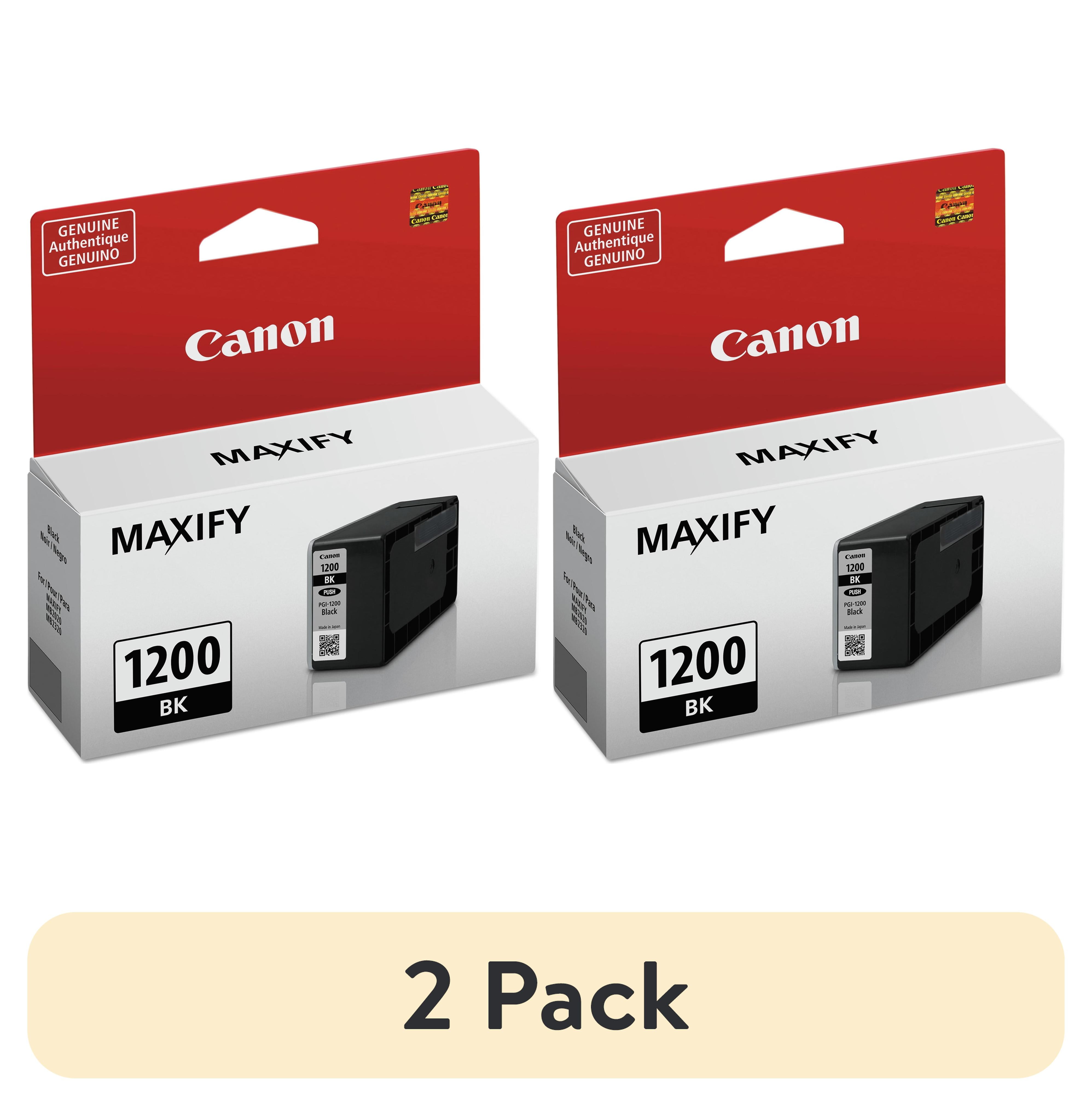 (2 pack) Canon 9219B001 (PGI-1200) Ink, Black - Walmart.com