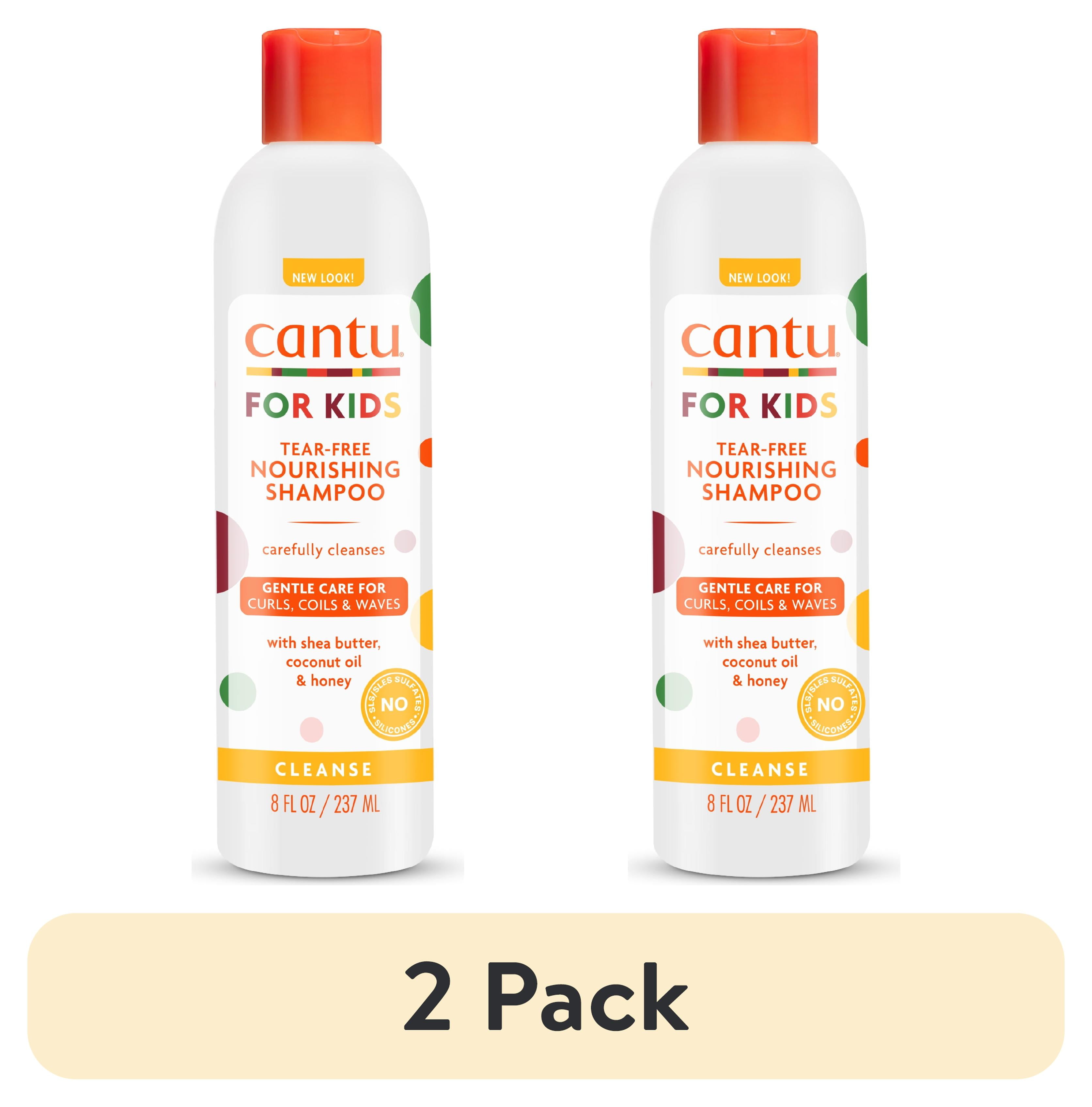 (2 pack) Cantu Care for Kids Gentle and Tear-Free Nourishing Shampoo, 8 ...