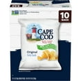 (2 pack)Cape Cod Potato Chips, Less Fat Original Kettle Chips, 1 oz ...