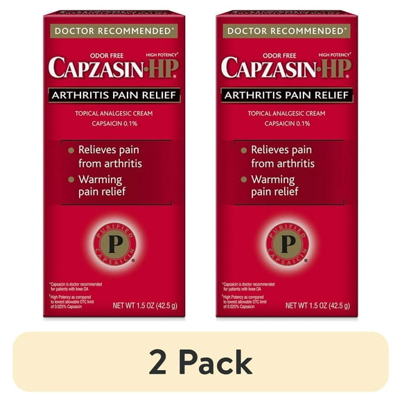 Topical Creams Capsaicin