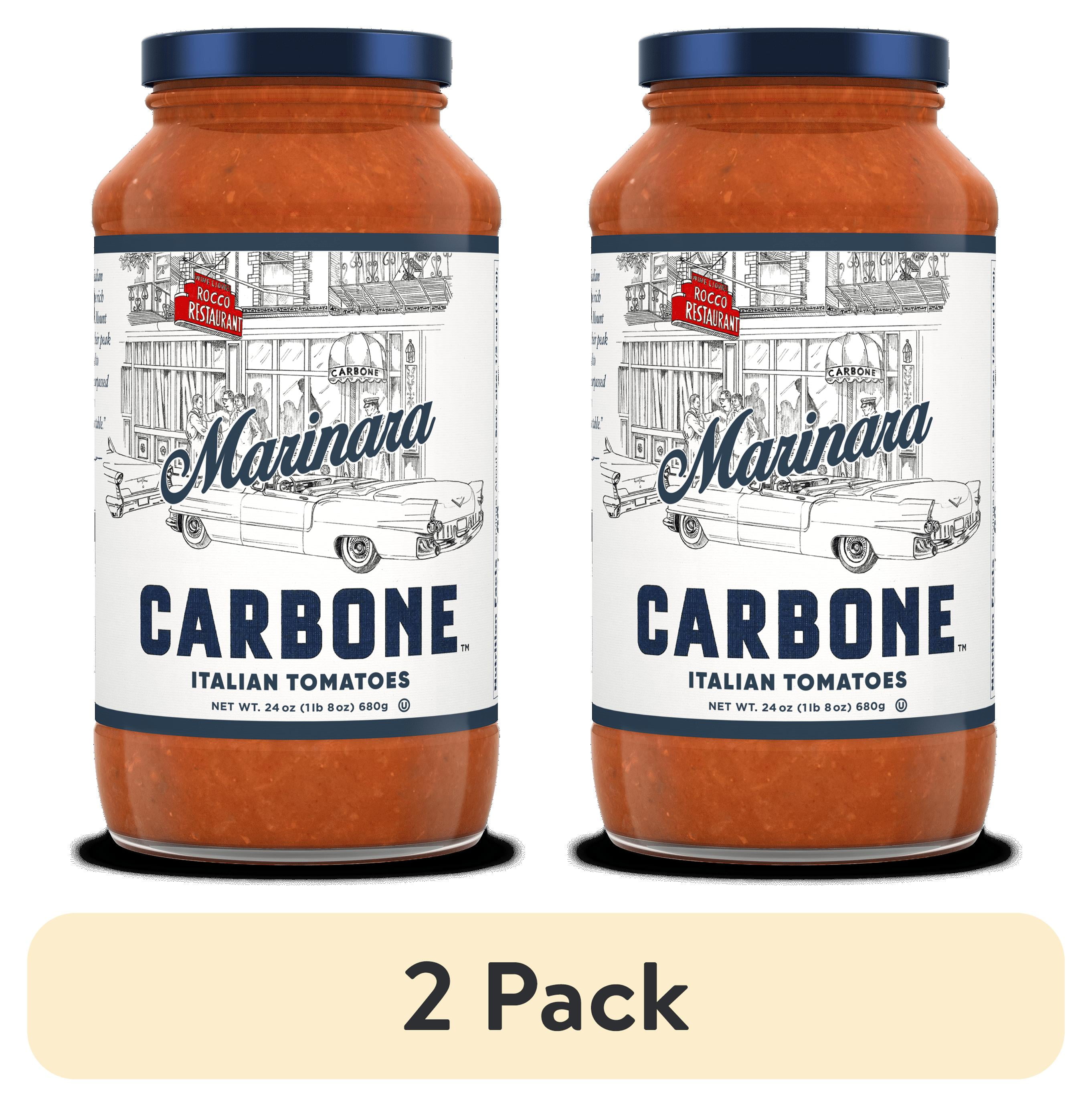 (2 pack) Carbone Fine Foods Marinara Sauce, 24 oz - Walmart.com