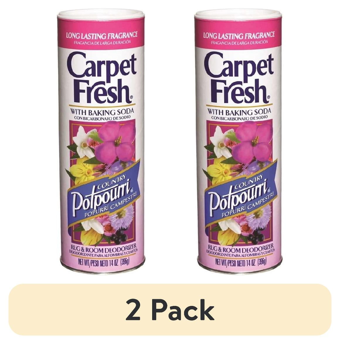 (2 pack) Carpet Fresh Rug Room Deodorizer Powder Country Potpourri with ...