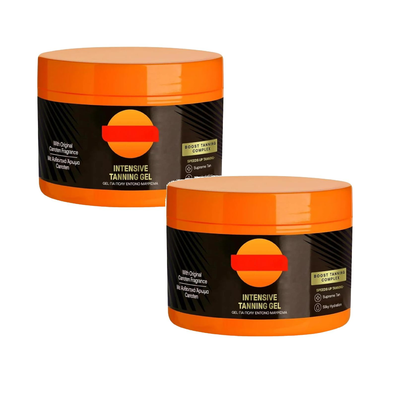 2 pack Carroten Intensive Tanning Gel Instant Tan Enhancer Water With ...