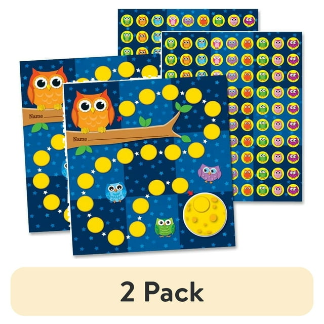 (2 pack) Carson-Dellosa Student Progress Incentive Chart and Sticker ...