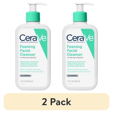 CeraVe Foaming Facial Cleanser for Normal to Oily Skin - 12 oz ...