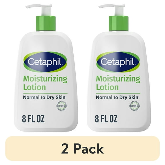 Cetaphil Moisturizing Lotion, Normal to Dry Skin, 20 fl oz, 2 Pack ...