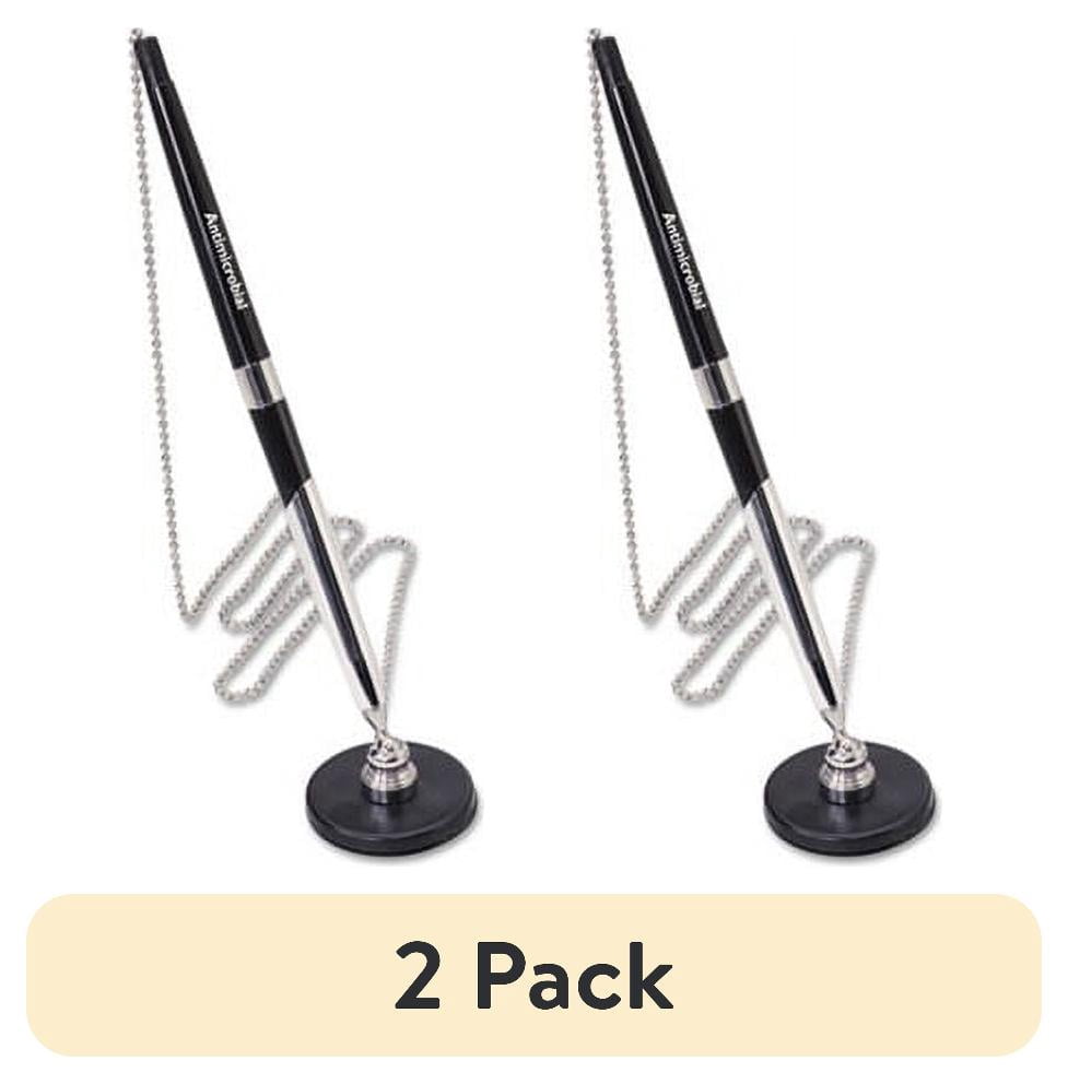 (2 pack) Chain-Riter Stick-On Antimicrobial Ballpoint Counter Pen 1mm ...