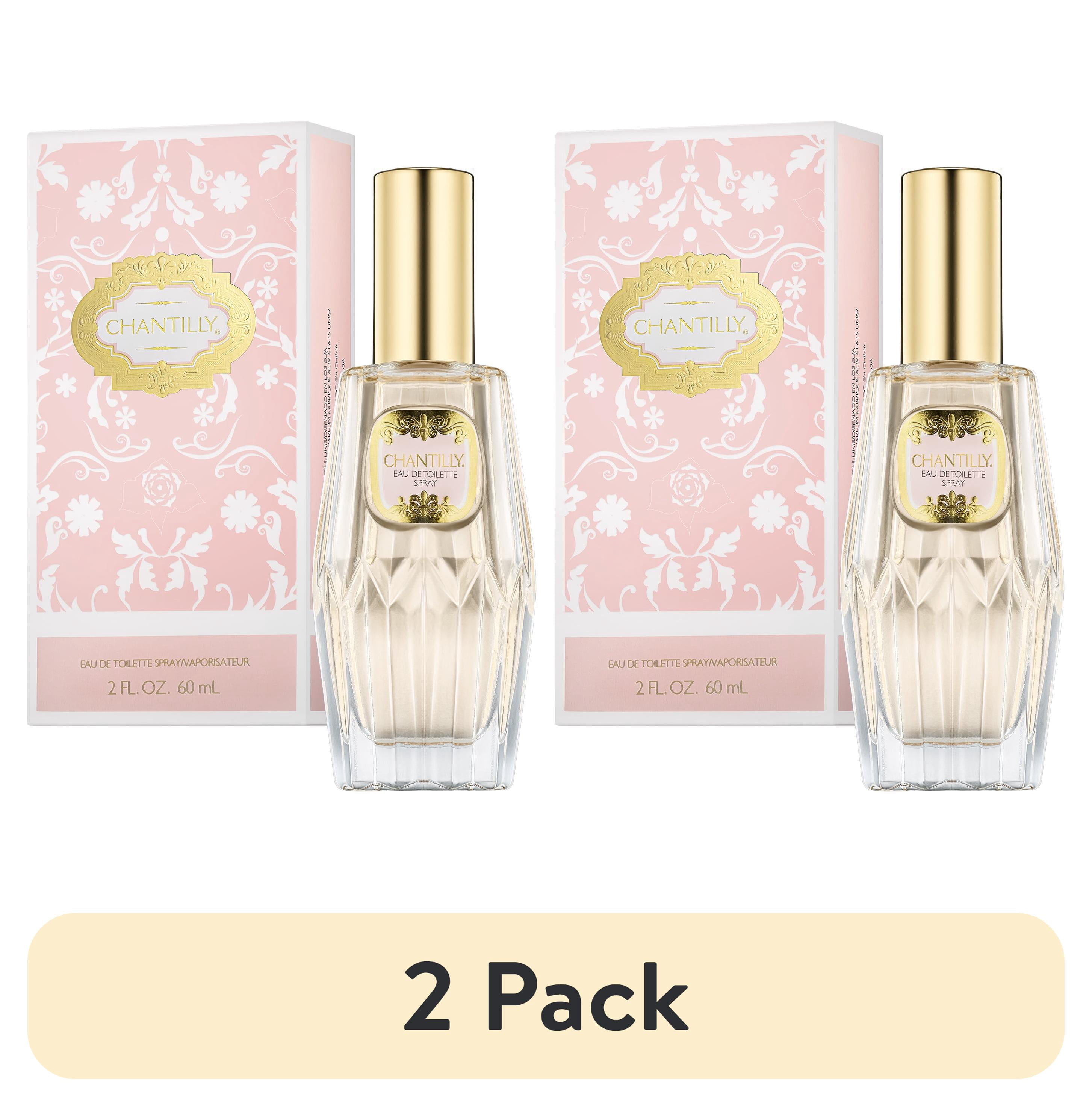 (2 pack) Chantilly by Dana Eau De Toilette Spray, 2 fl oz - Walmart.com