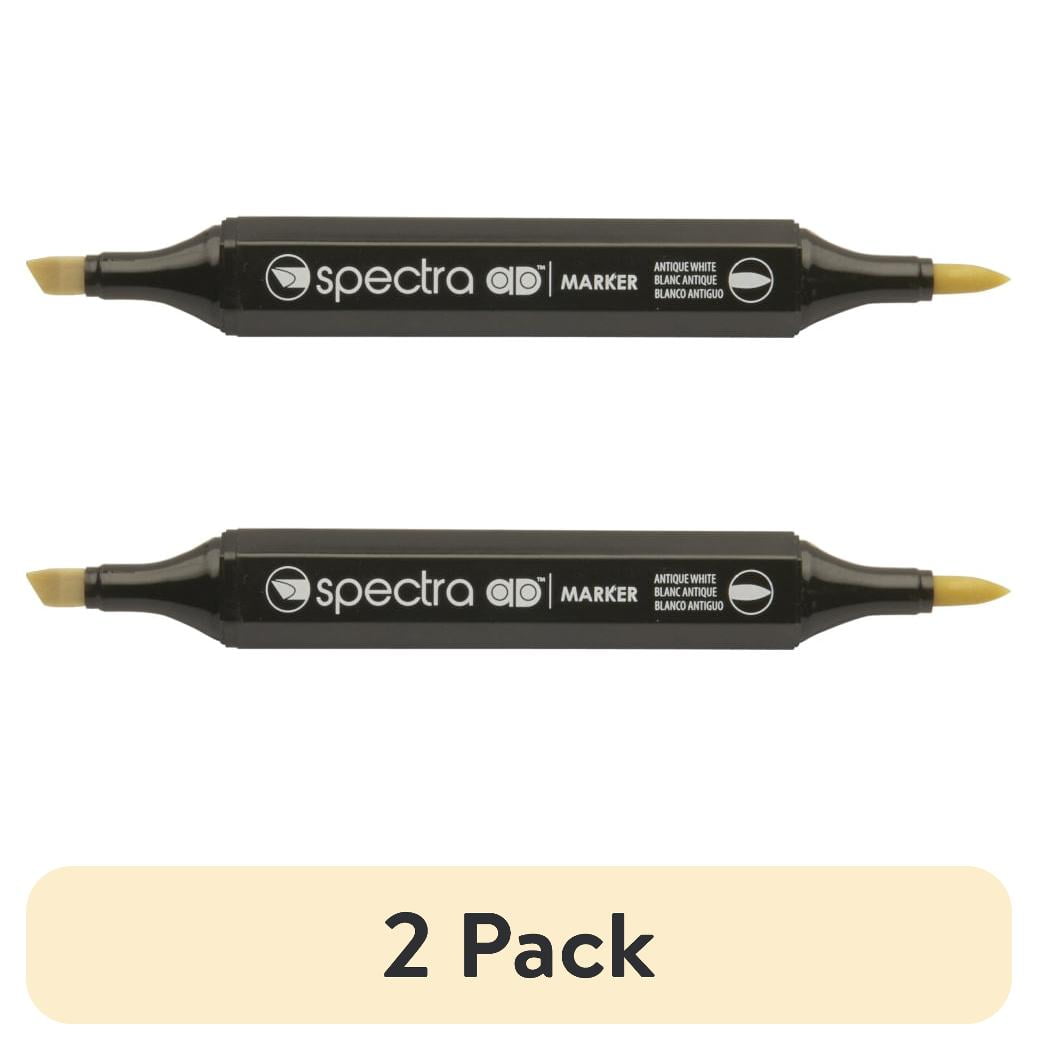(2 pack) Chartpak Spectra AD Marker, Antique White - Walmart.com