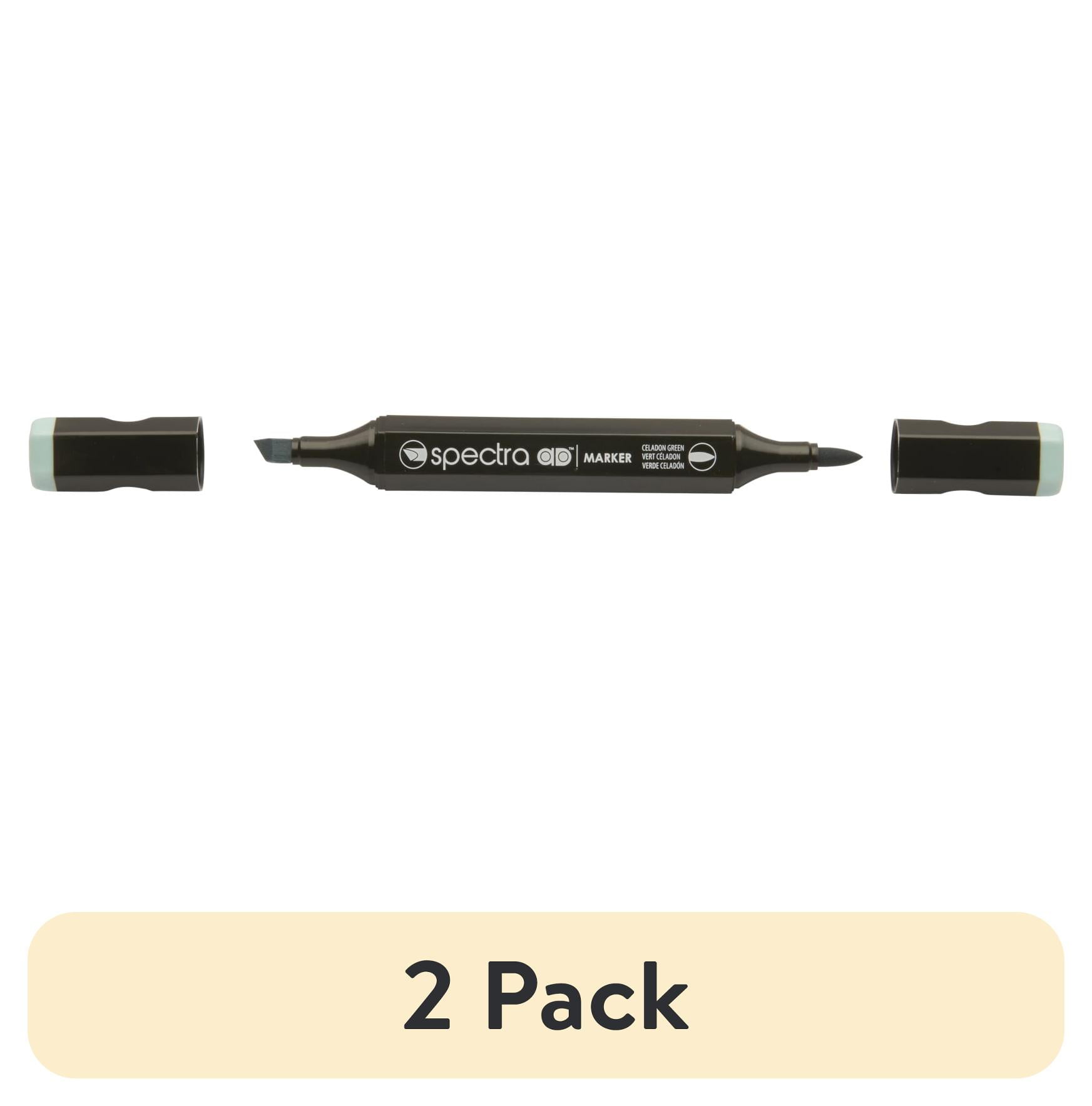 (2 pack) Chartpak Spectra AD Marker, Celadon Green - Walmart.com