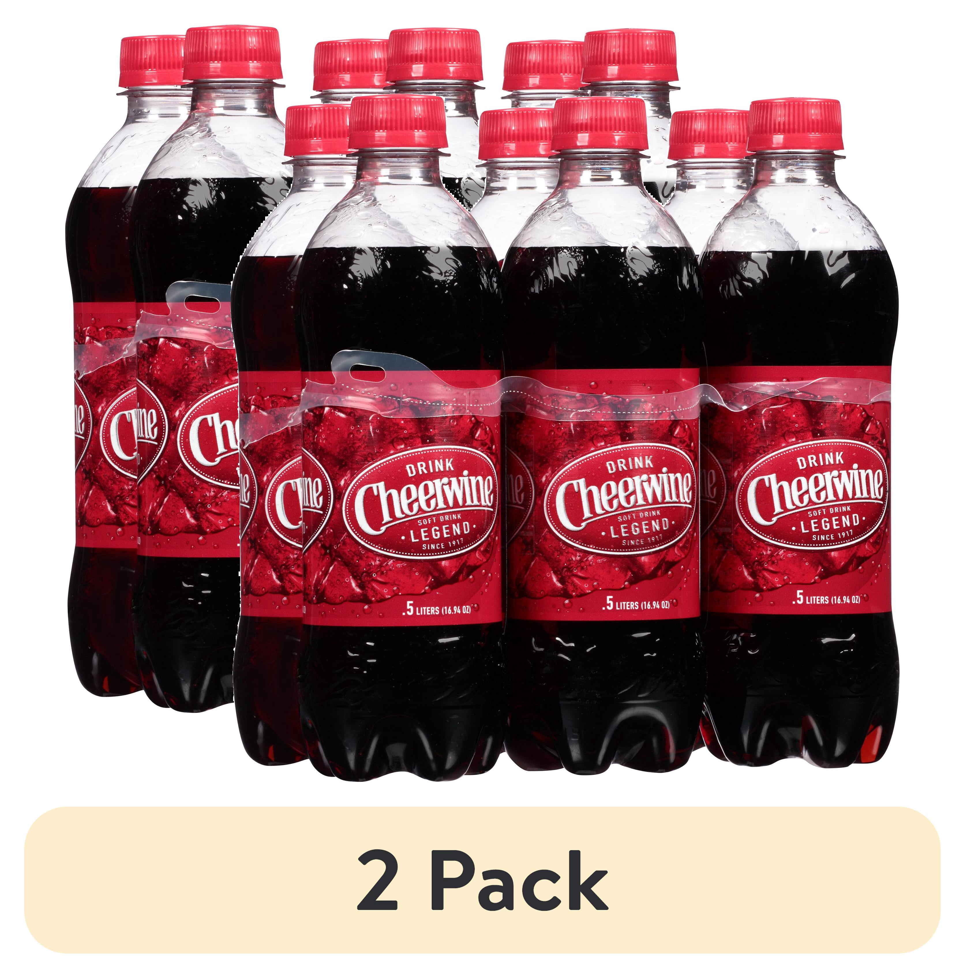 (2 pack) Cheerwine 16.9 Fl Oz, 6 Pack Bottles - Walmart.com
