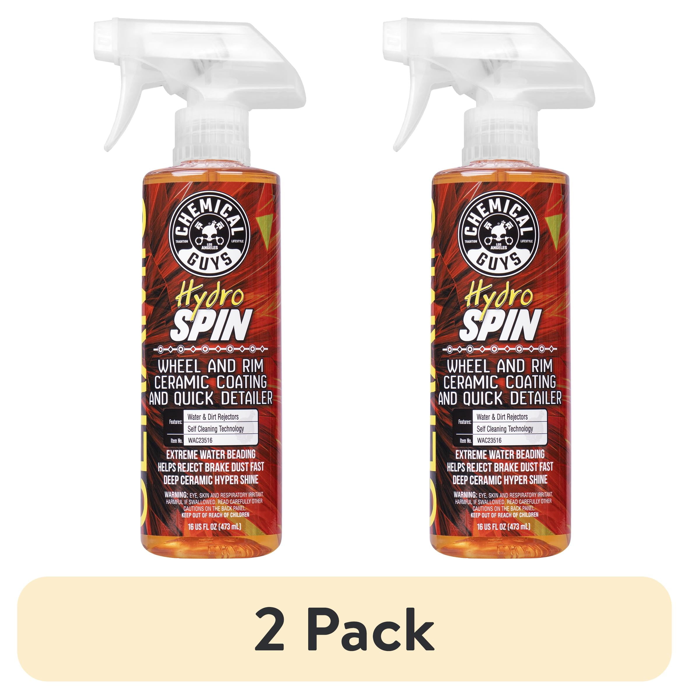 (2 pack) Chemical Guys HydroSpin Wheel & Rim Ceramic Coating and Quick ...