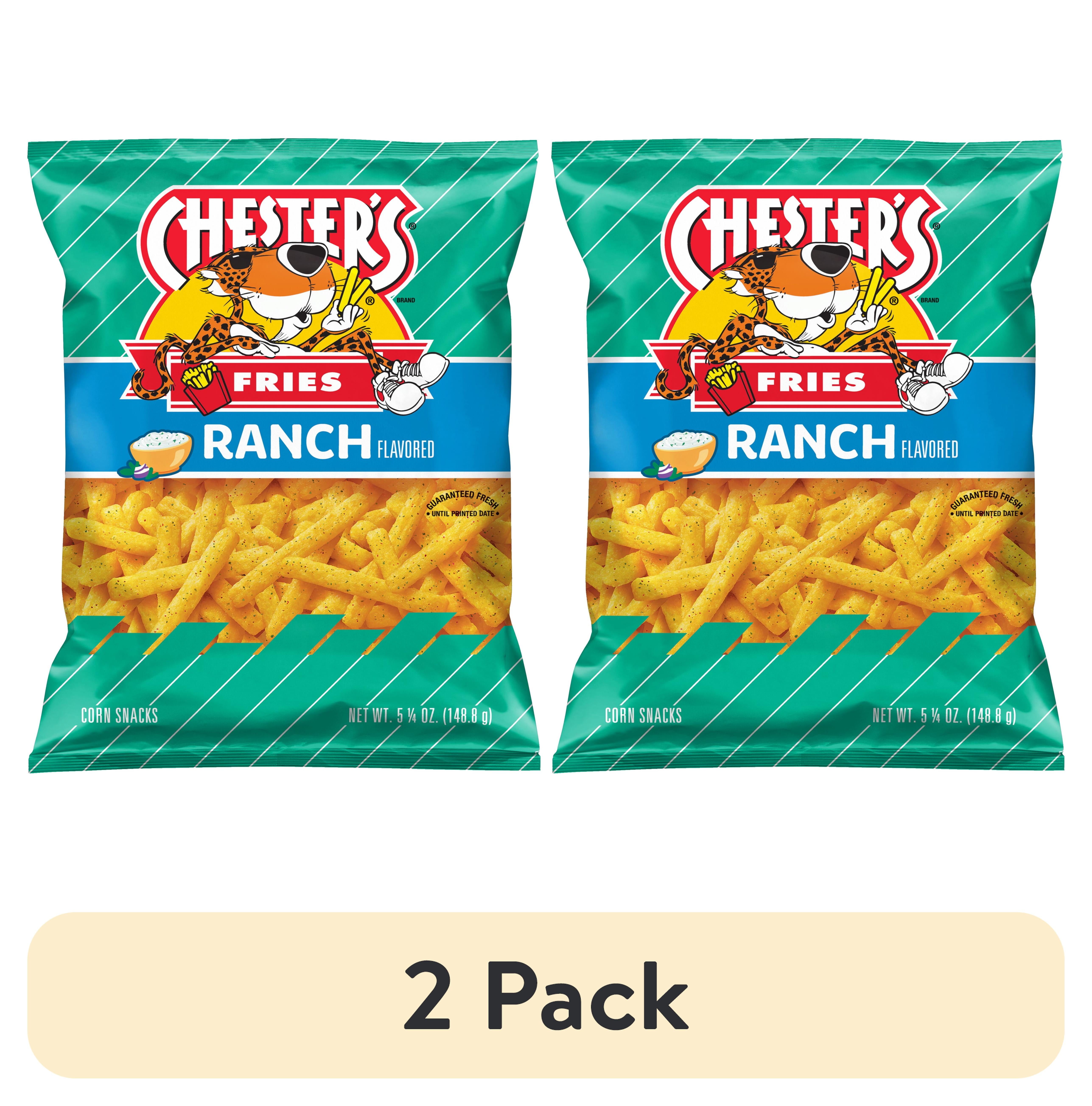 (2 pack) Chesters Ranch Fries 5.25oz - Walmart.com