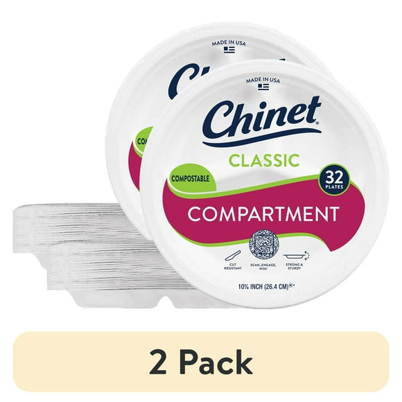 Chinet Plates in Disposable Tableware - Walmart.com