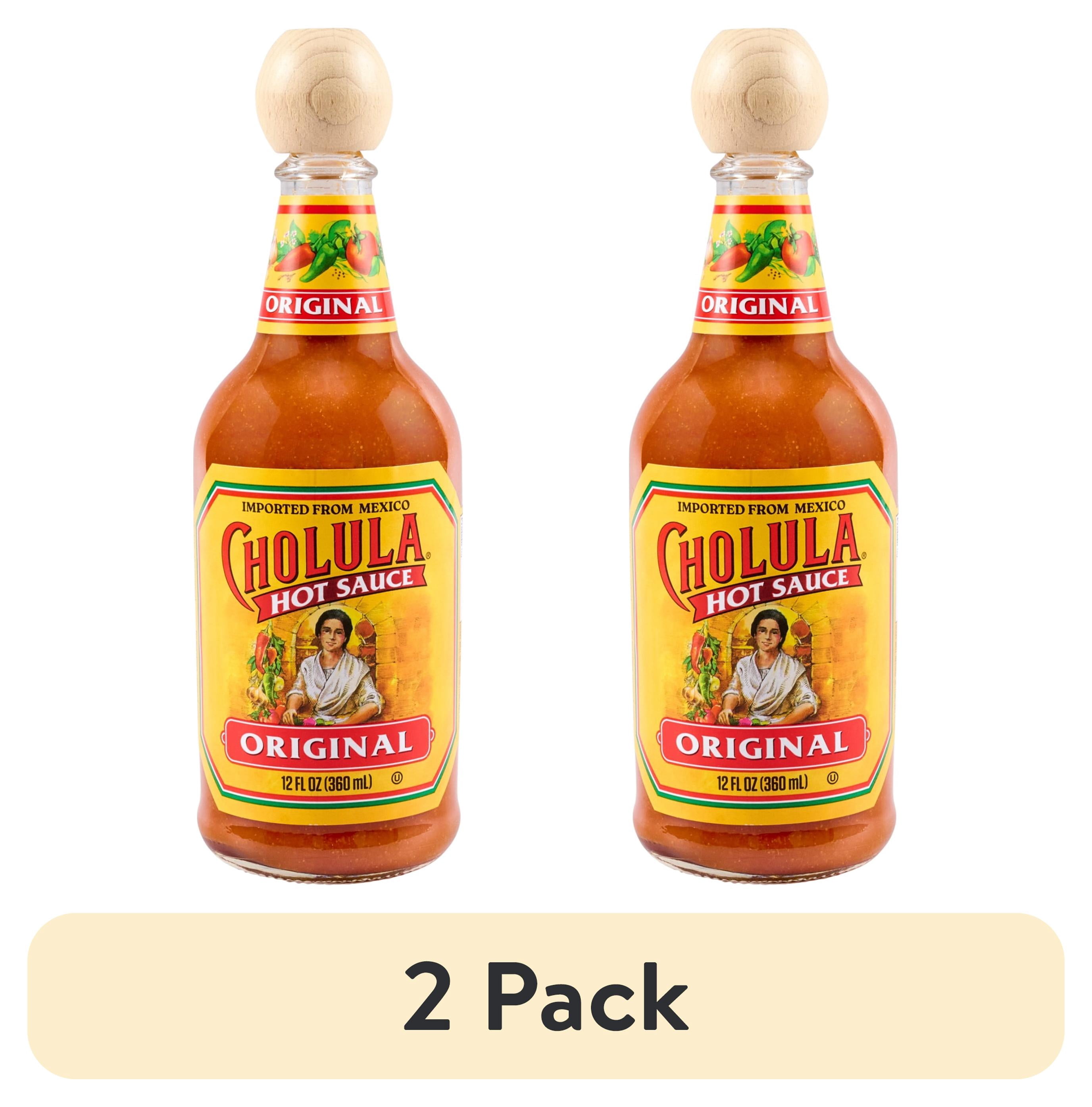 (2 pack) Cholula Kosher Original Hot Sauce, 12.0 fl oz Bottle - Walmart.com