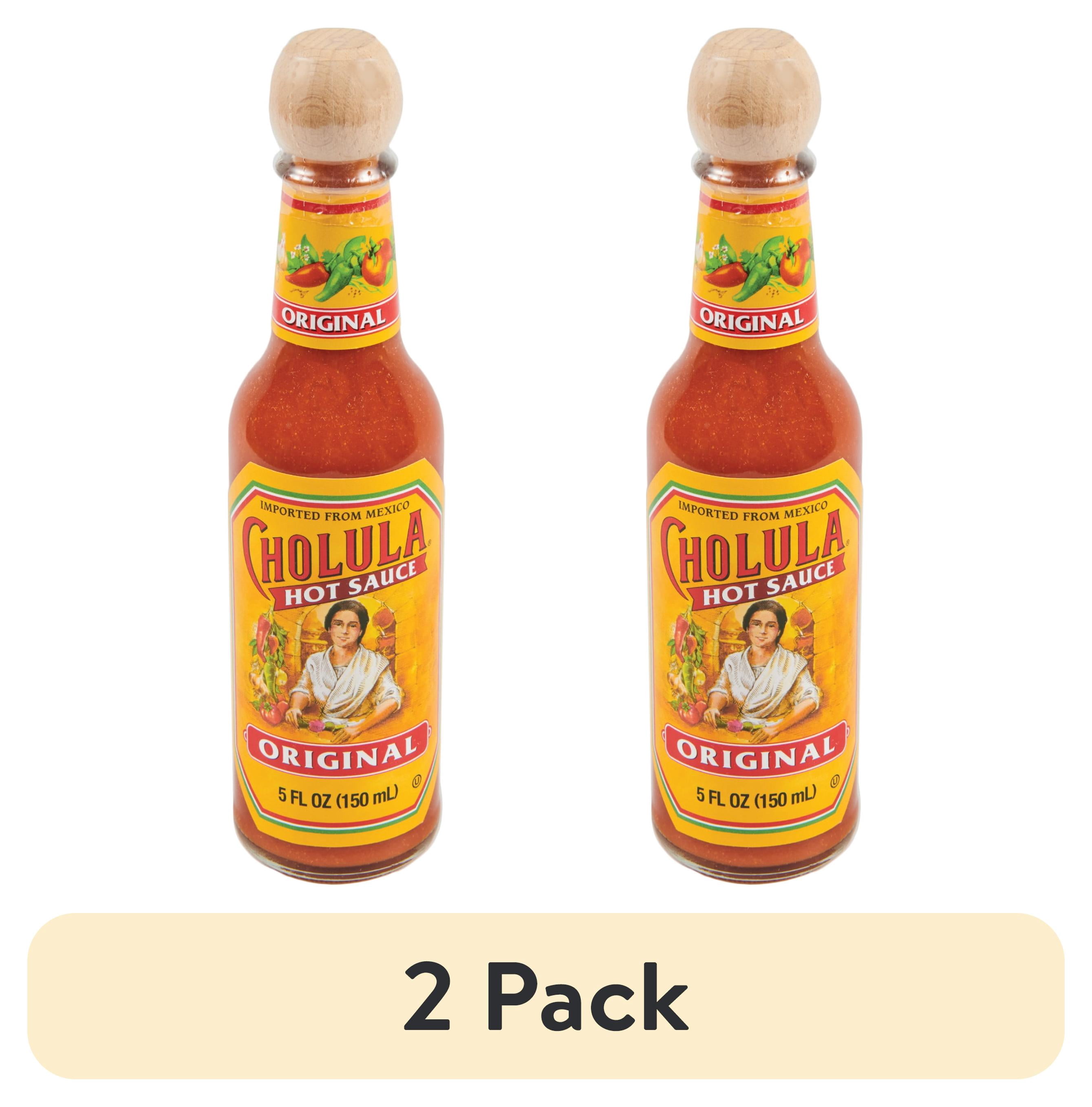 (2 pack) Cholula Kosher Original Hot Sauce, 5.0 fl oz Bottle - Walmart.com