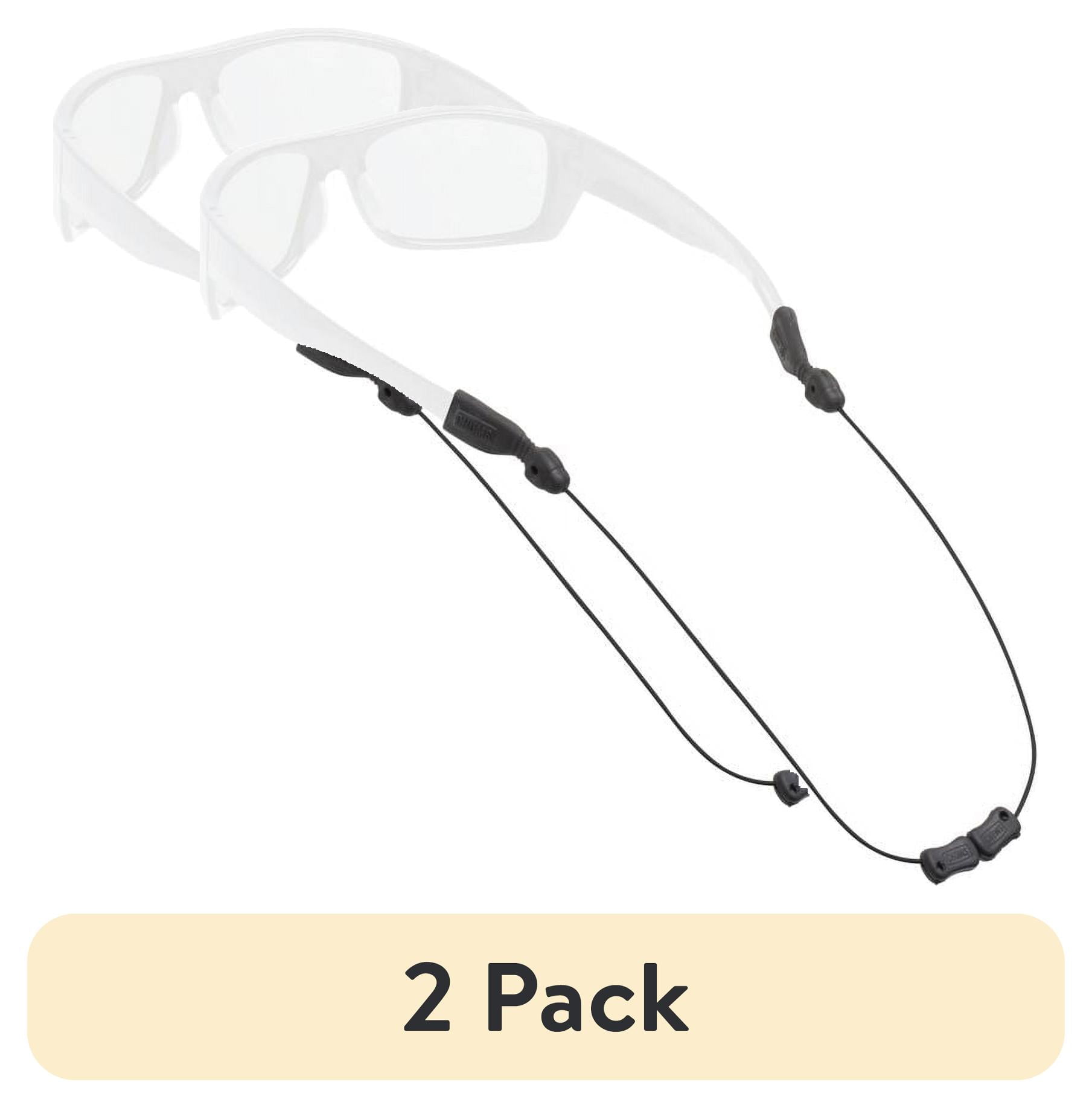 (2 pack) Chums Adjustable Eyeglass Retainer - Stainless Steel, Adults ...