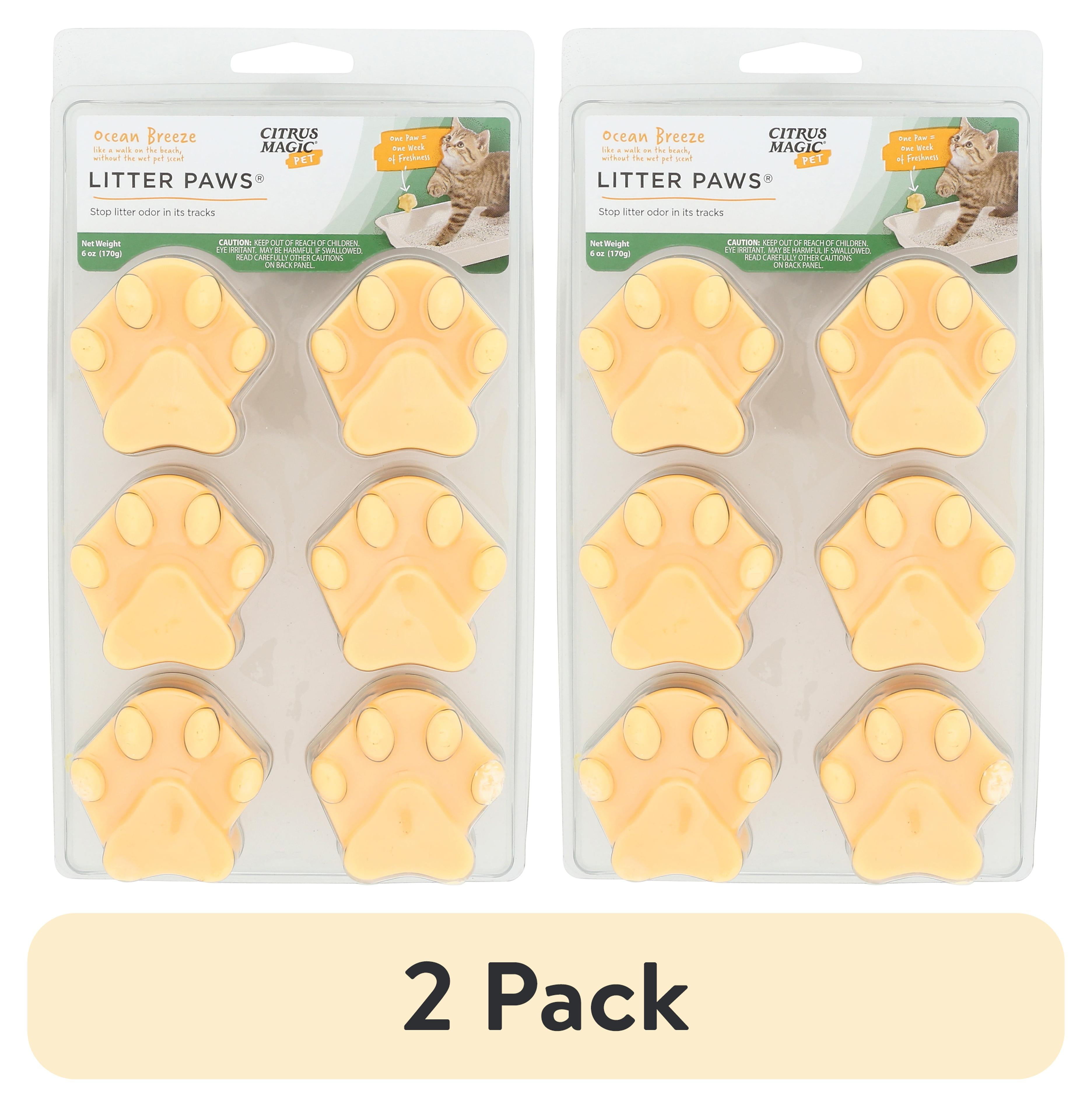 (2 pack) Citrus Magic Pet Odor Control Pods for Litter Ocean Breeze ...