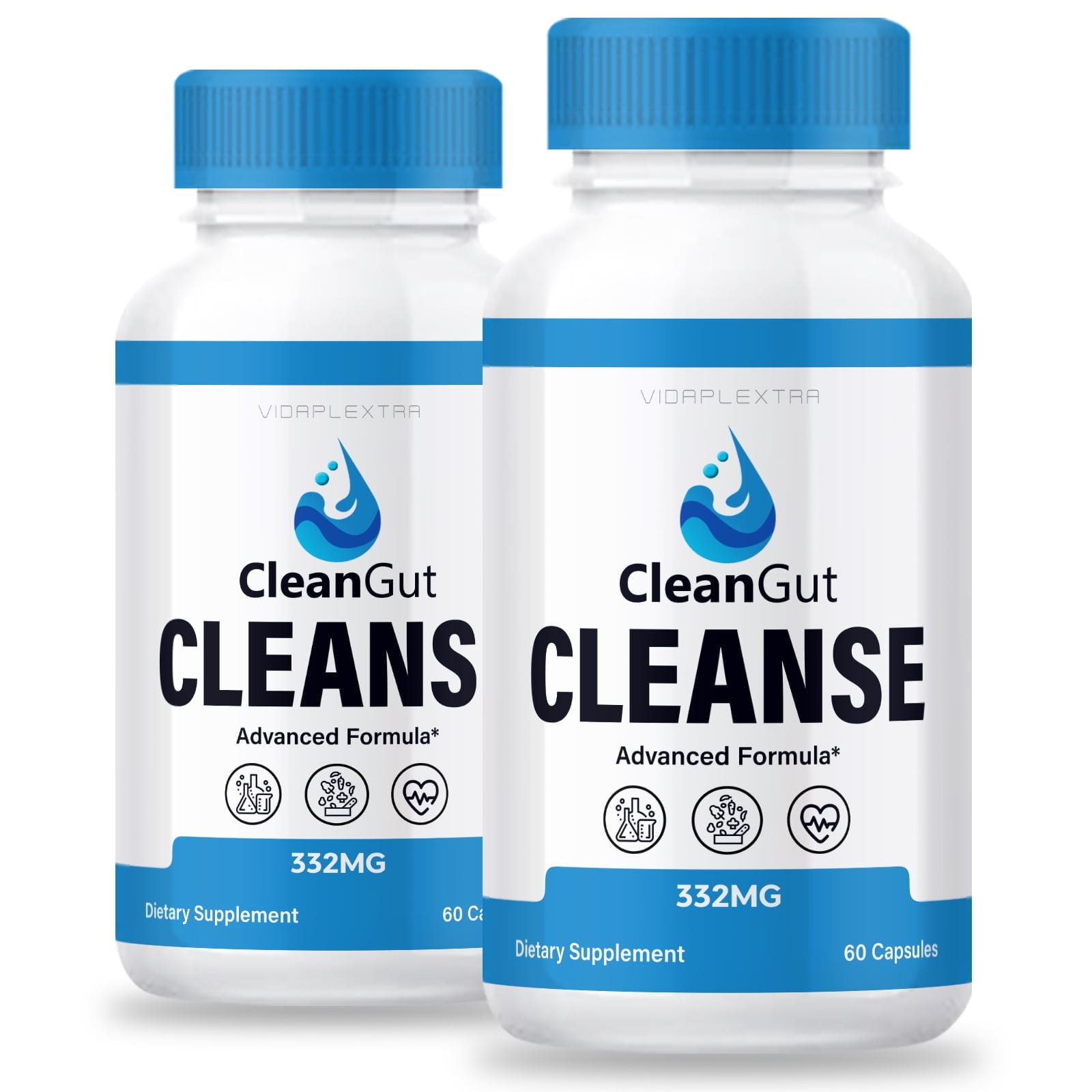 (2 pack) Clean Gut Capsules - Clean Gut Capsules - Walmart.com