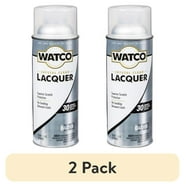 Watco Lacquer Gloss Wood Finish 11 oz, Clear, Durable, Low-Odor, Fast ...