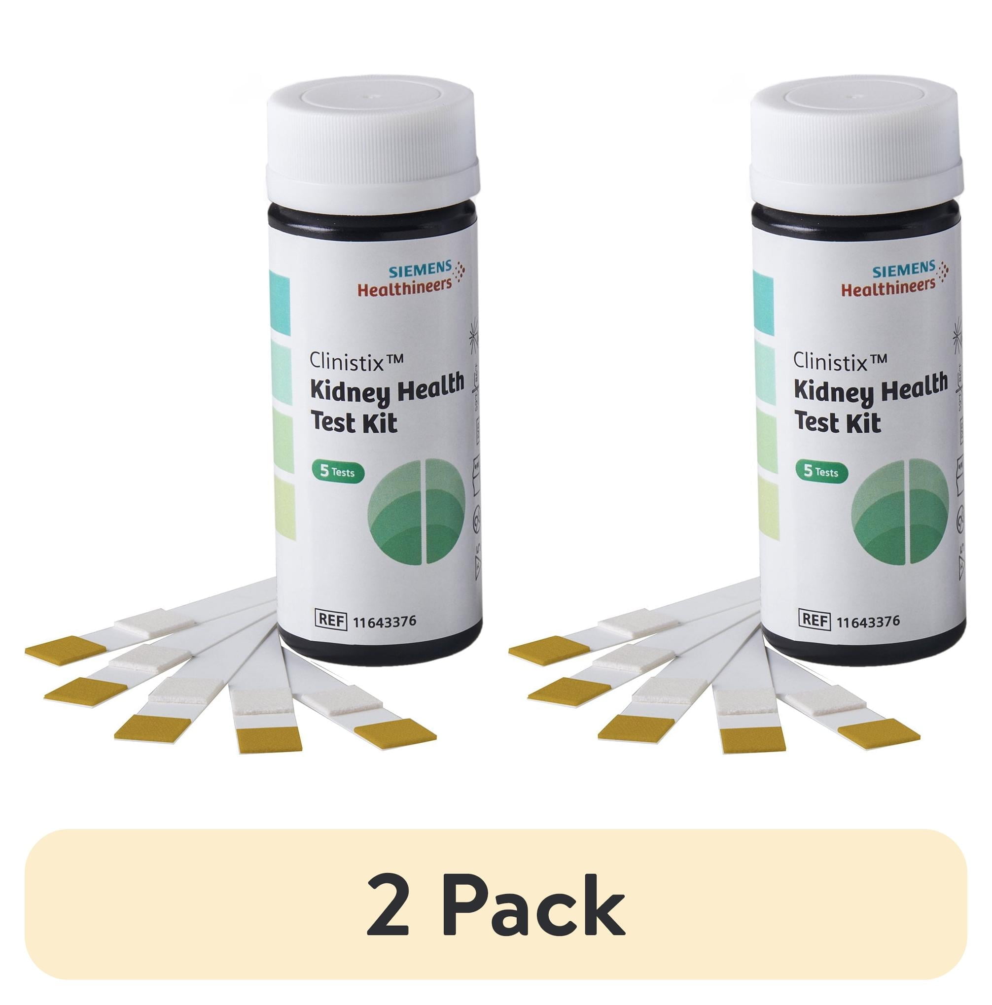 (2 pack) Clinistix Kidney Health Test Kit - Albumin, Creatinine Urine ...