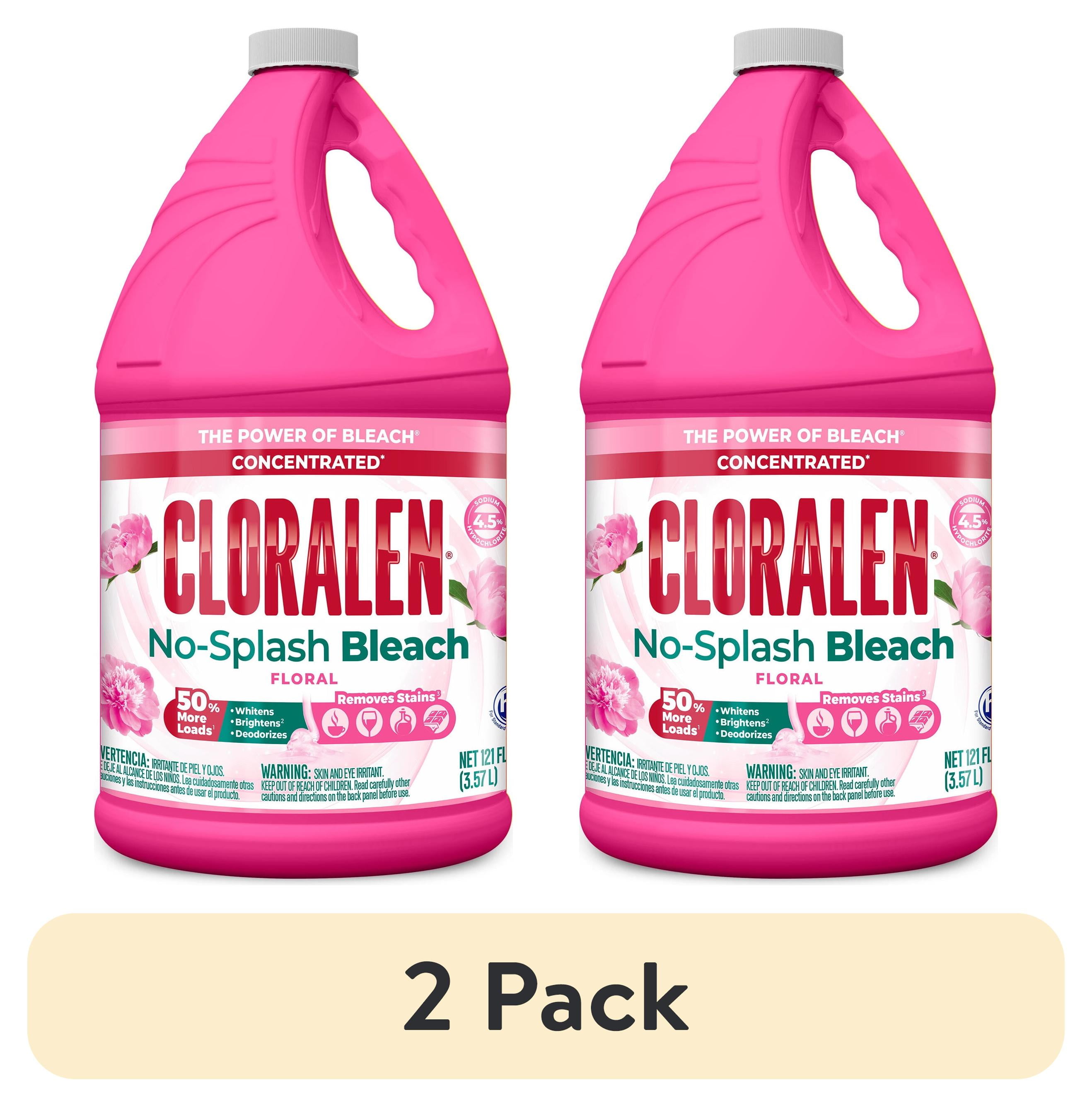 (2 pack) Cloralen No-Splash Liquid Scented Bleach, All Purpose Cleaner ...
