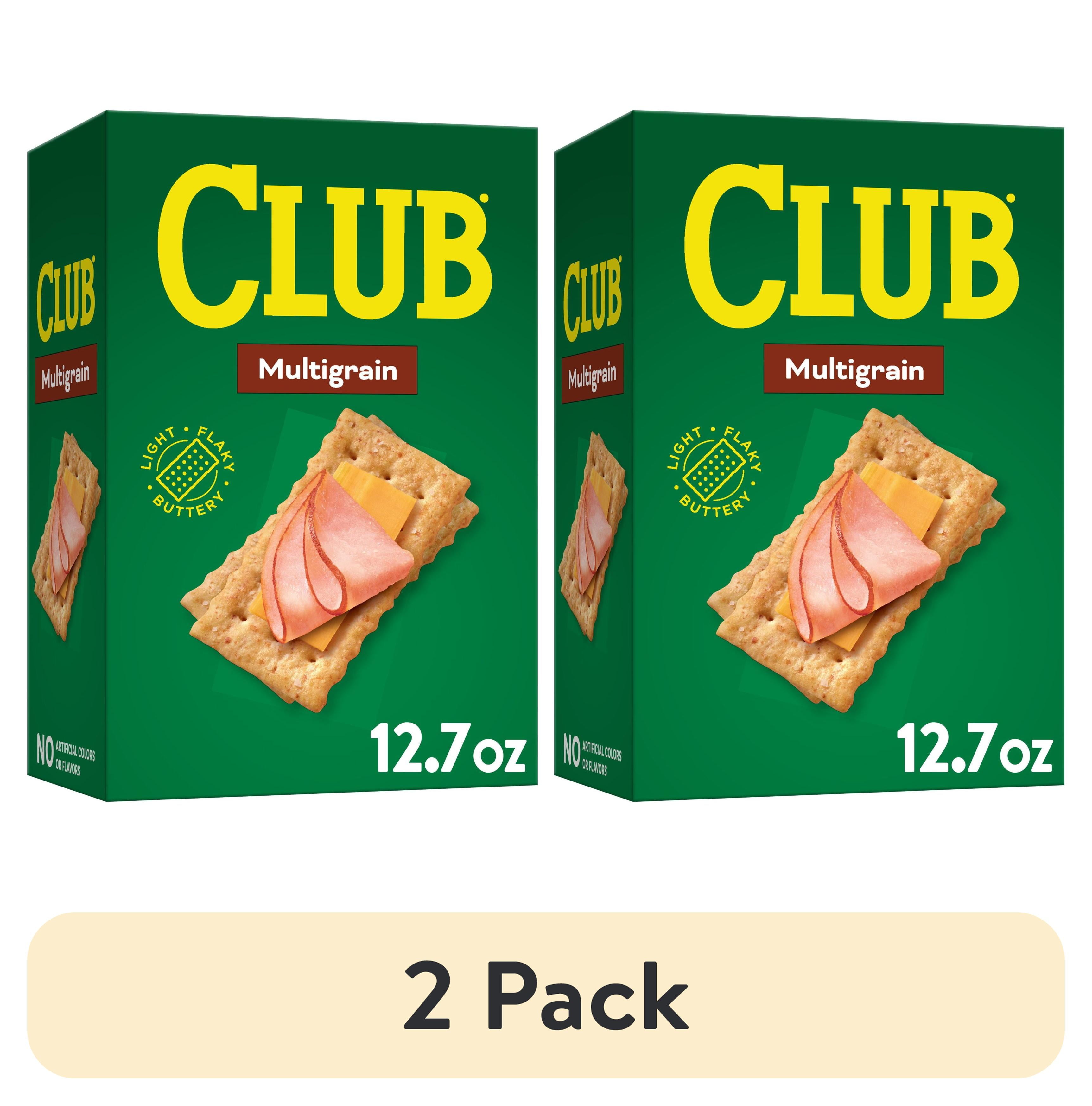 (2 pack) Club Multigrain Crackers, Lunch Snacks, 12.7 oz - Walmart.com