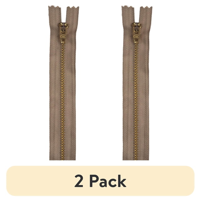 (2 pack) Coats 30" Extra-Long Metal Zipper, 1 Each - Walmart.com