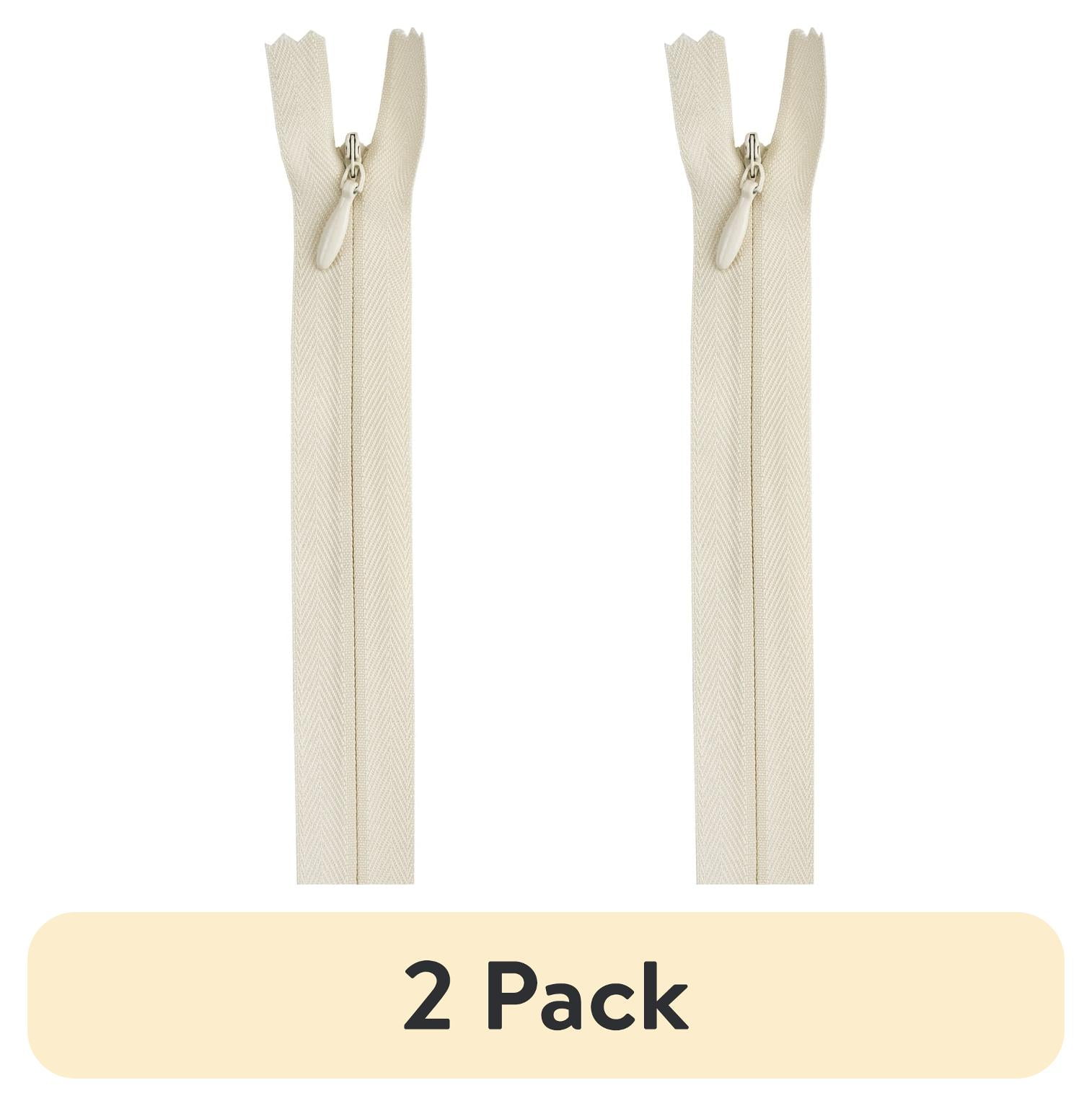 (2 pack) Coats & Clark Polyester 14" All Purpose Invisible Natural ...
