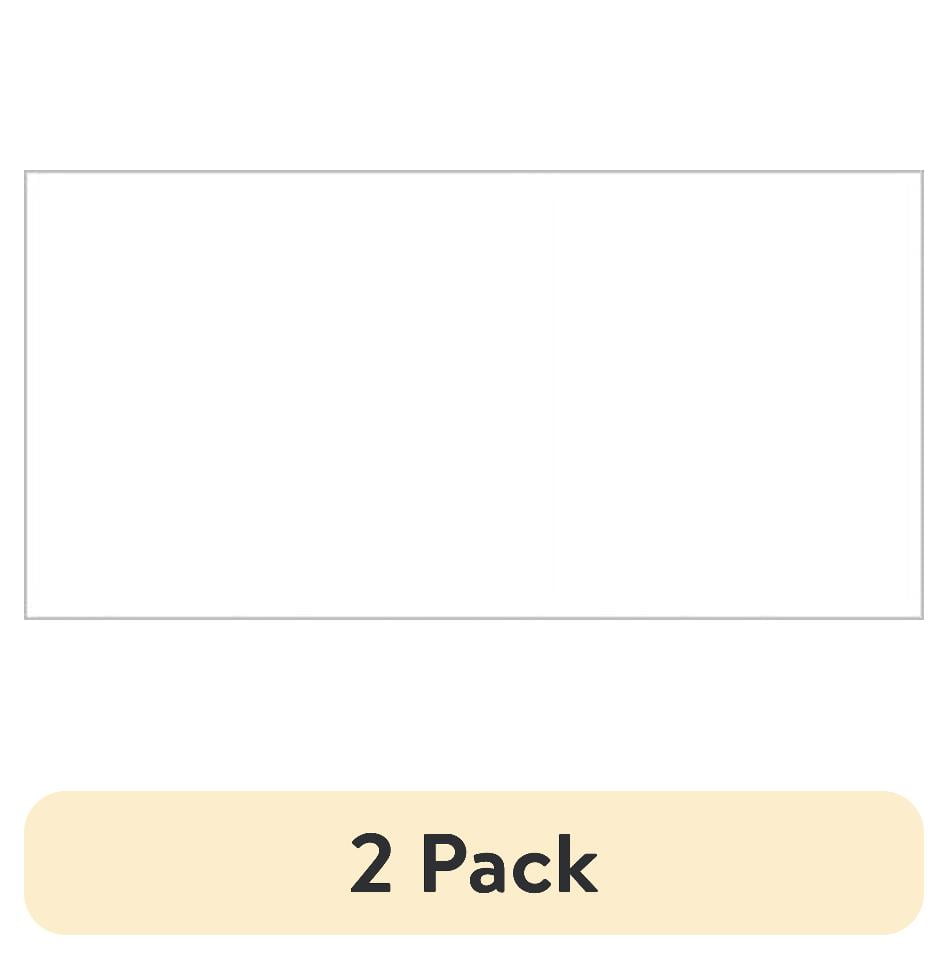 (2 pack) Coats Lightweight Separating Zipper 7"-White - Walmart.com