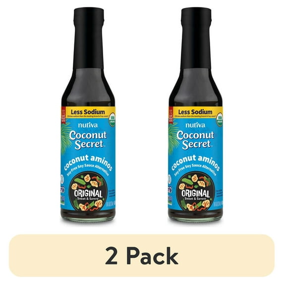 (2 pack) Coconut Secret, Organic Coconut Aminos Soy Free Seasoning ...