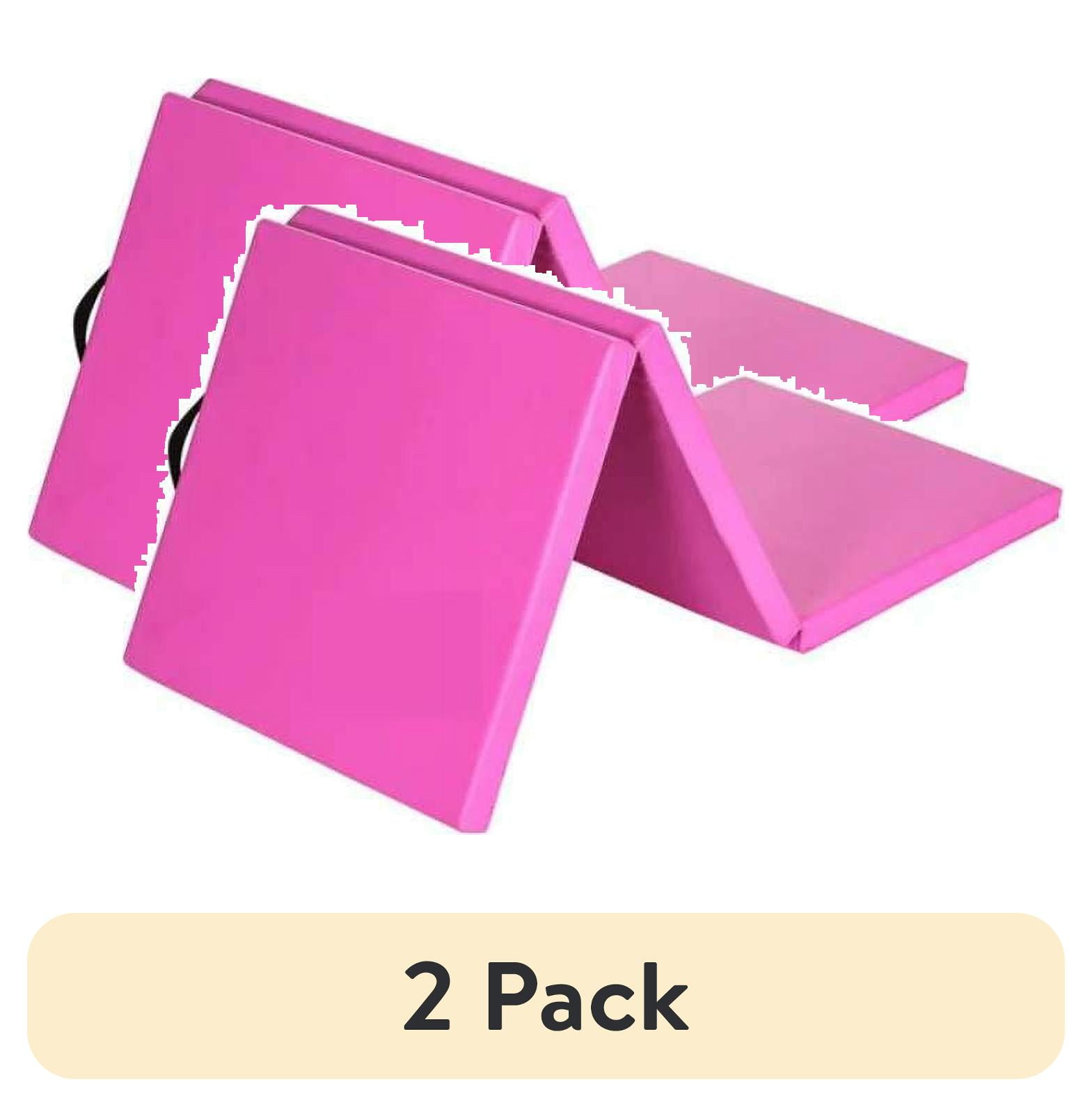 (2 pack) Coinus Sports Tri-Fold Gymnastics Exercise Mat with Handles, 6 ...