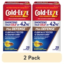 (2 pack) Cold-EEZE Cold Remedy Zinc Lozenges, Natural Cherry, Cold ...