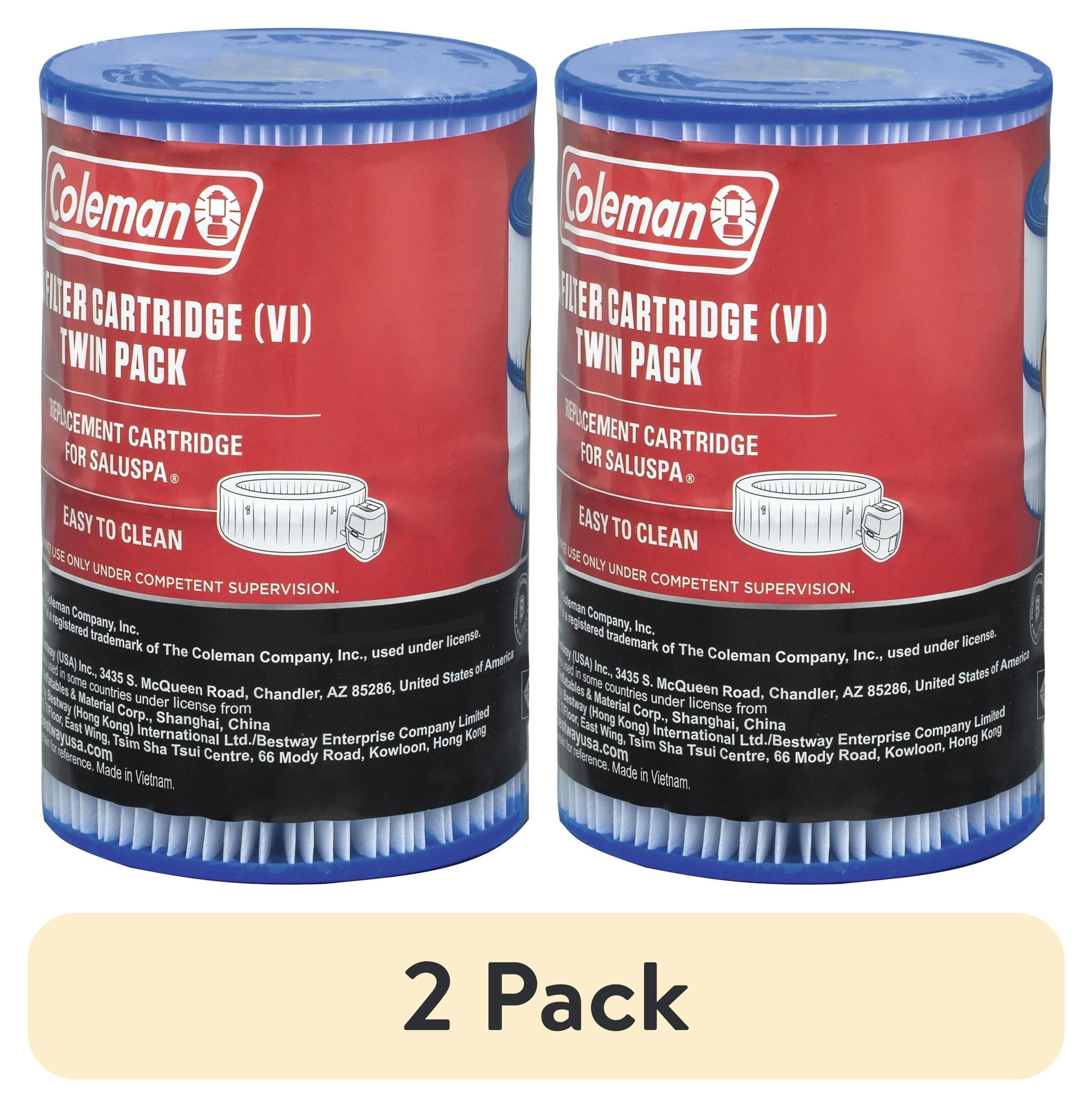 (2 pack) Coleman Type VI Spa Filter Cartridge - 2 Pack - Walmart.com