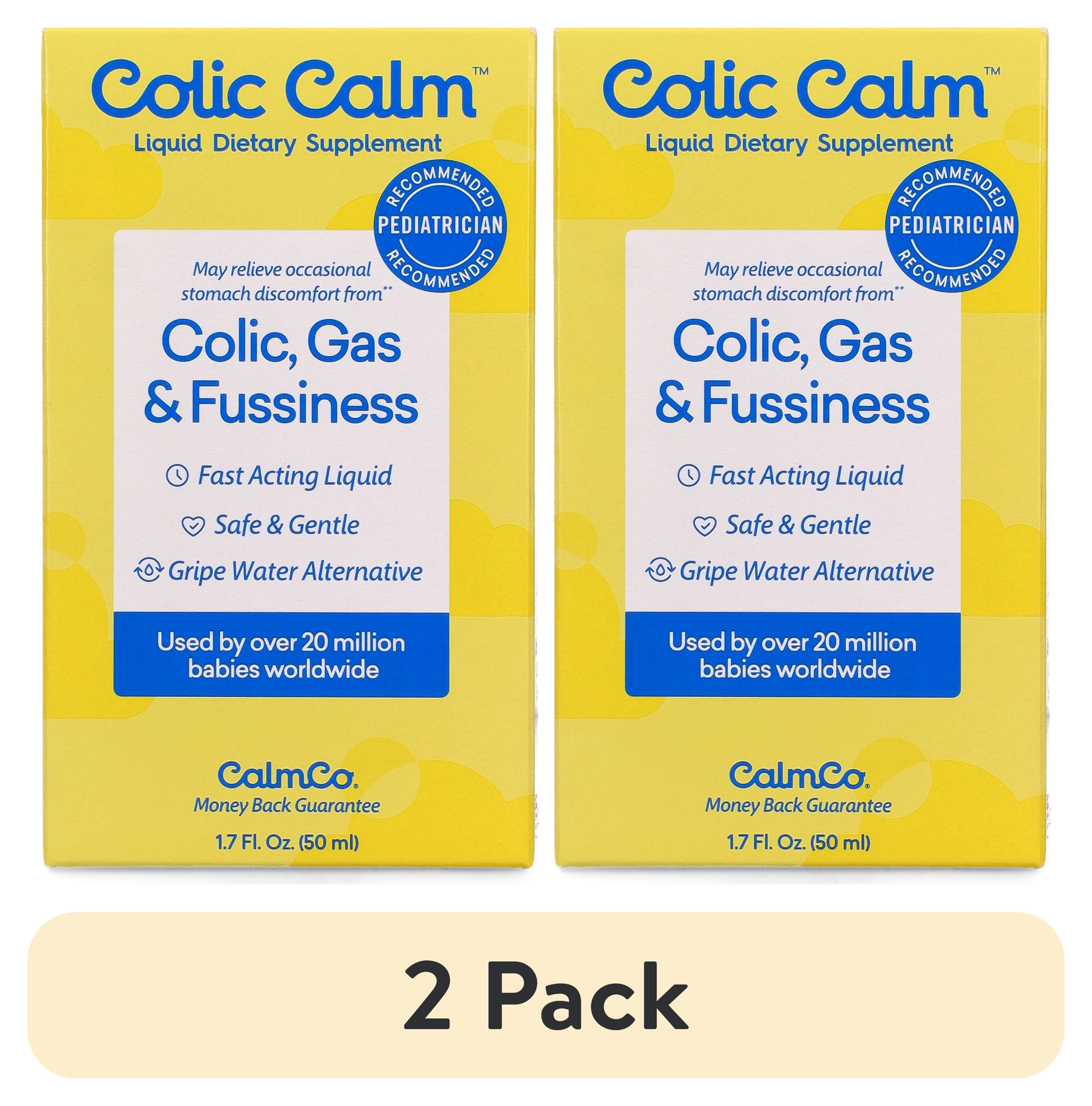 (2 pack) Colic Calm Liquid Dietary Supplement Gripe Water, 50 ml - Walmart.com