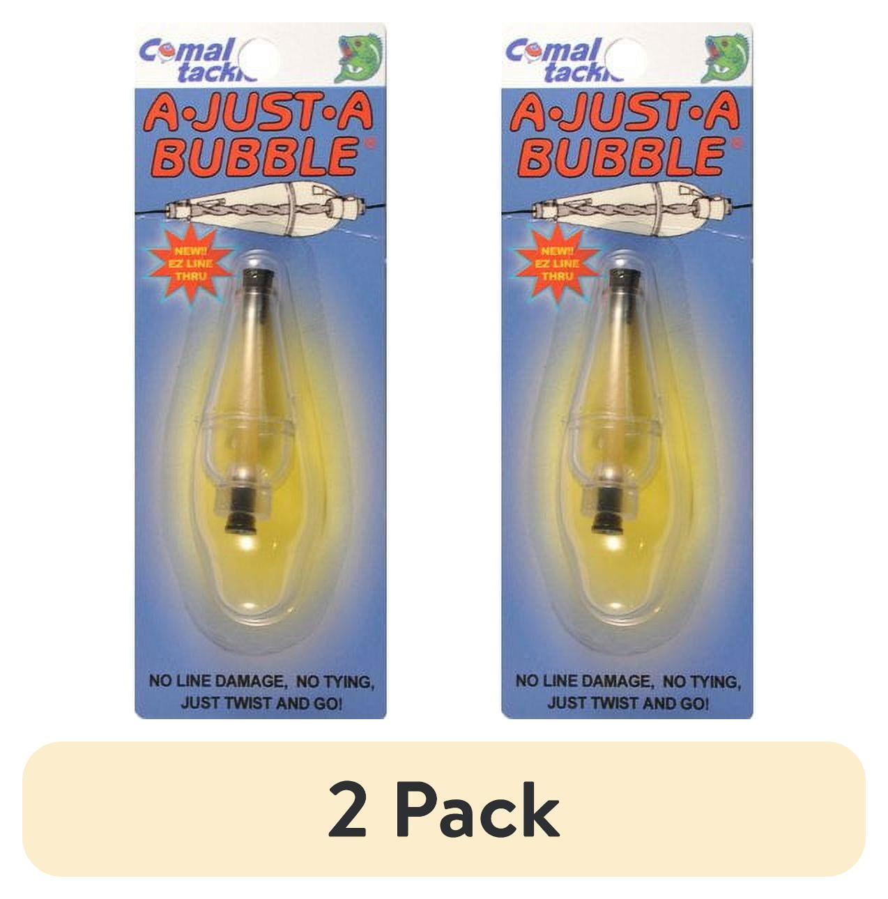 (2 pack) Comal Tackle A-just-A-Bubble Float, Clear, 3/8 oz. - Walmart.com