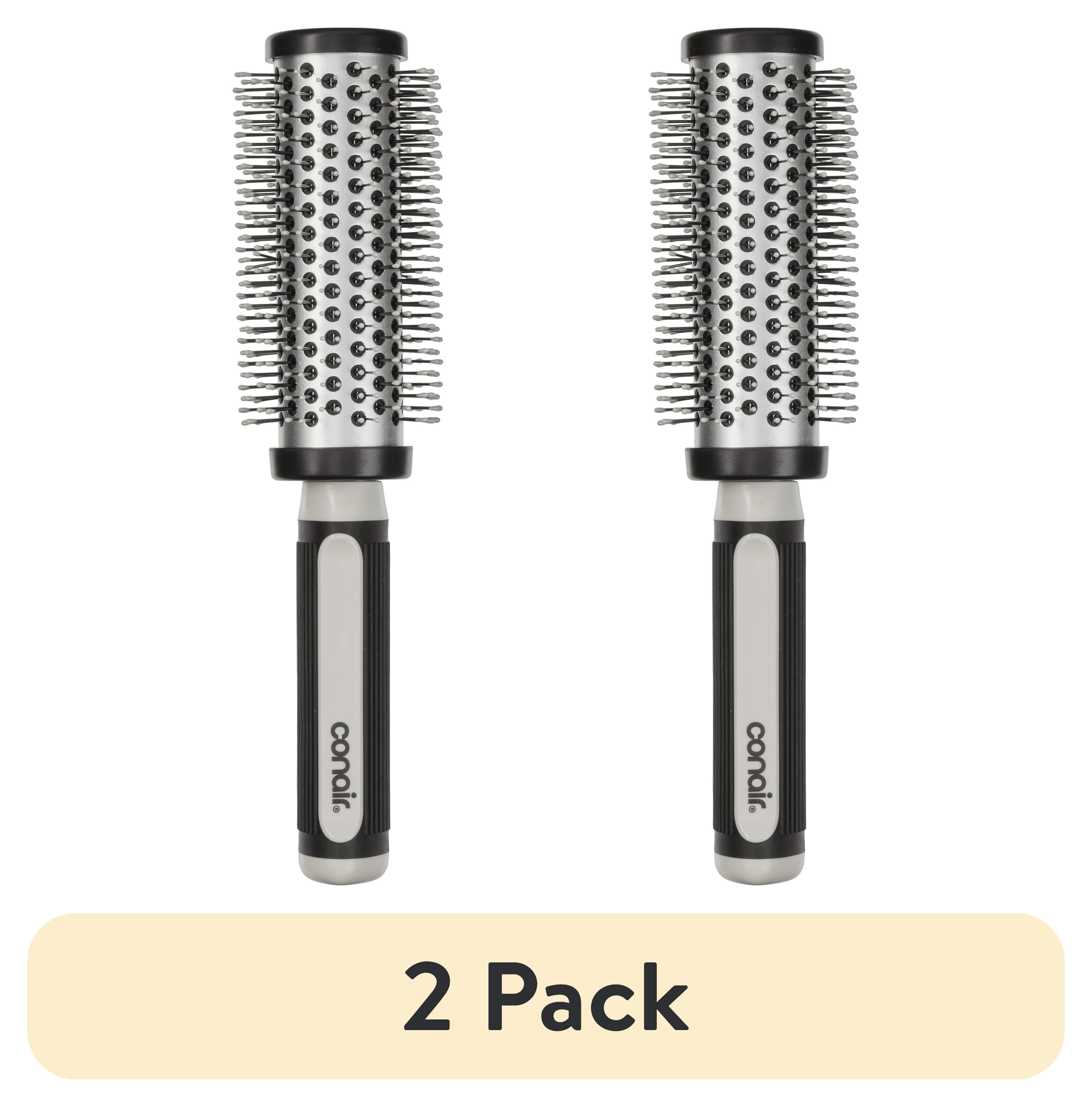 (2 pack) Conair Grip & Style Hot Curling Brush, Blow-Dry Styling Brush ...
