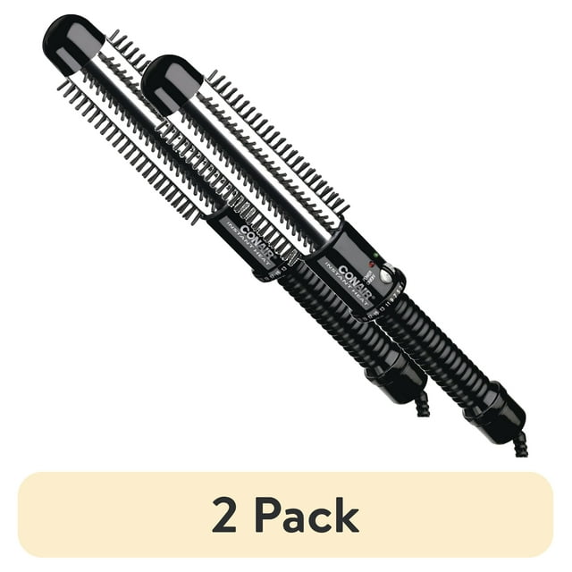 (2 pack) Conair Instant Heat 1 1/4" Hot Brush, Model BC86N - Walmart.com