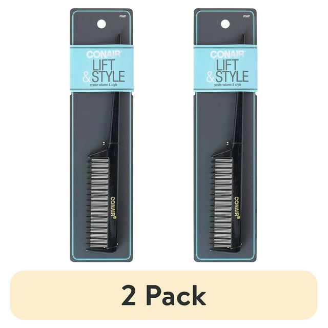 (2 pack) Conair Lift & Style Professional Volumizing Teasing Comb ...