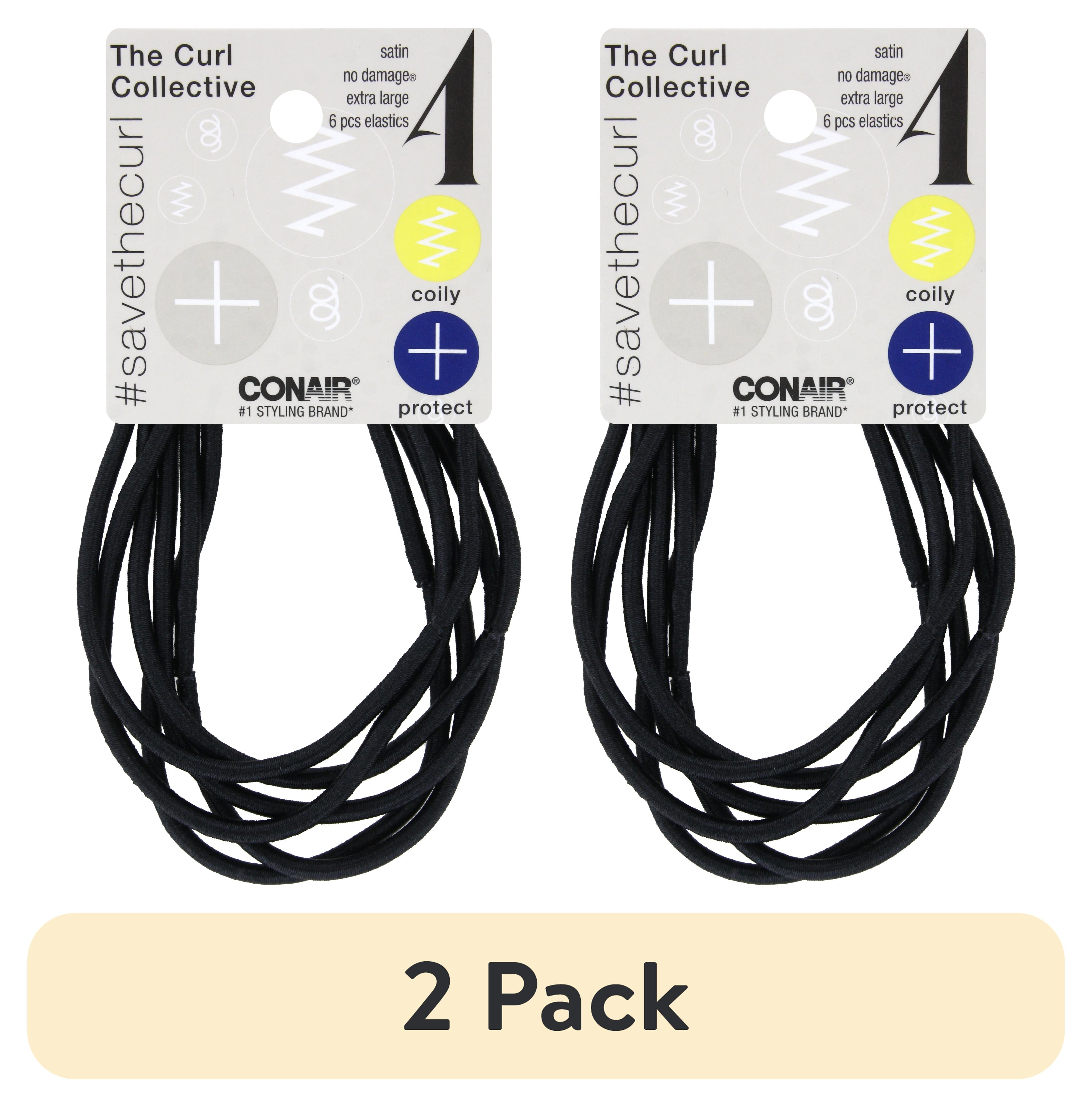 (2 pack) Conair The Curl Collective No Damage Extra Large Satin Hair ...