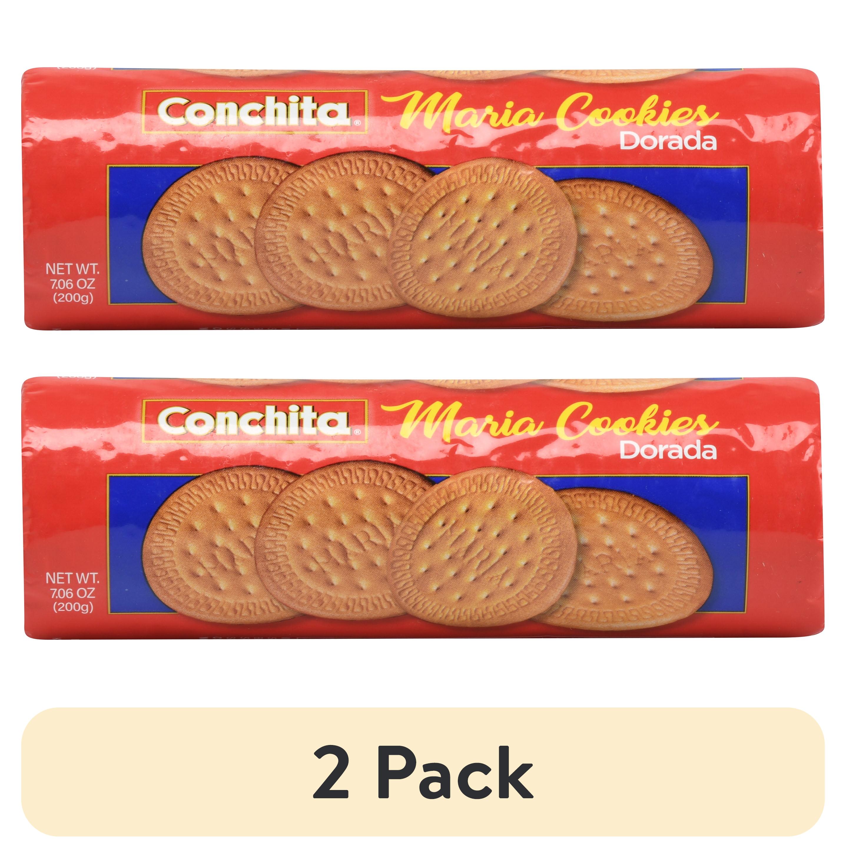 (2 pack) Conchita Maria Cookies Dorada, 7.06 oz - Walmart.com