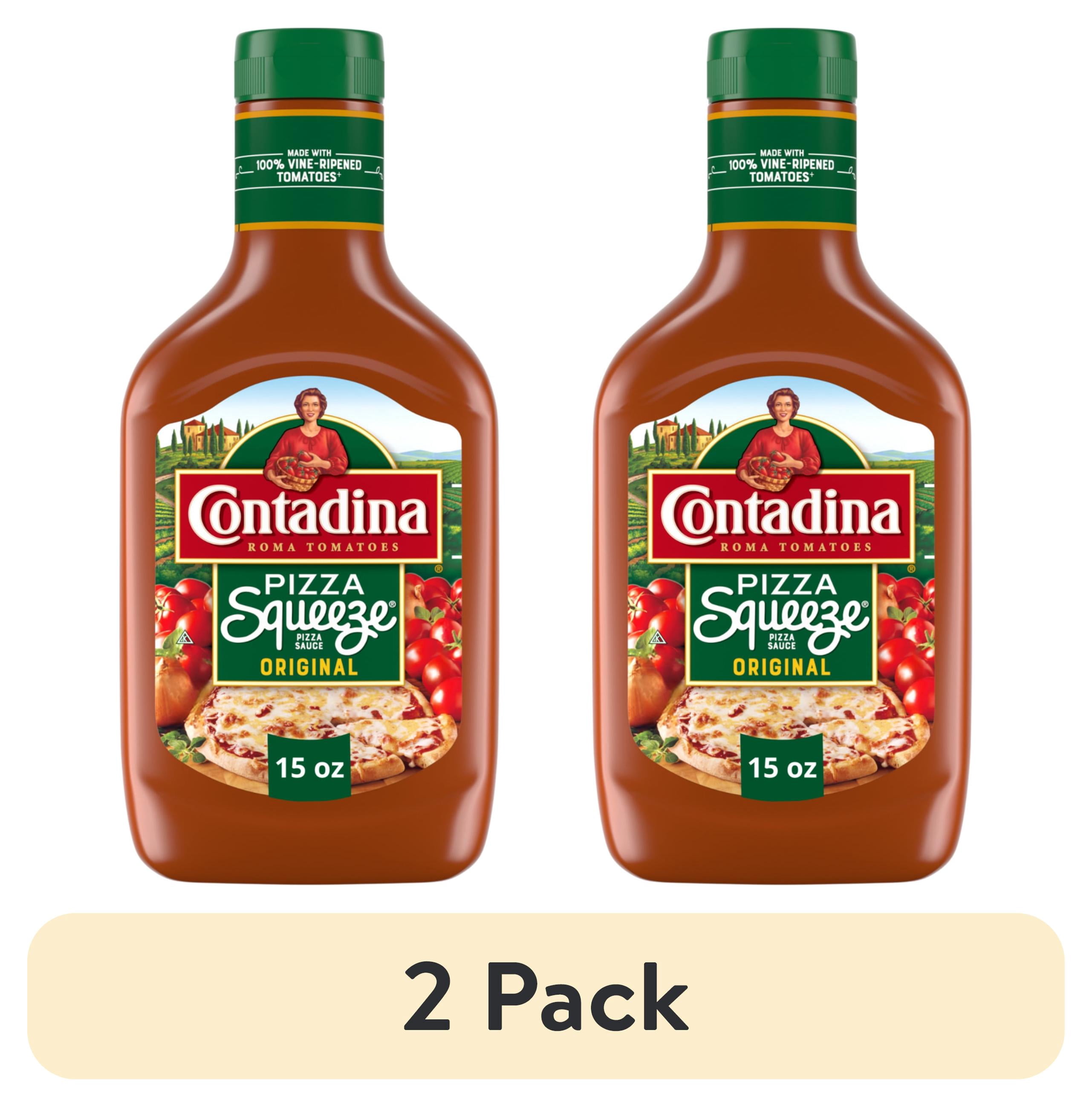 (2 pack) Contadina Pizza Sauce, 15 oz Squeeze Bottle - Walmart.com