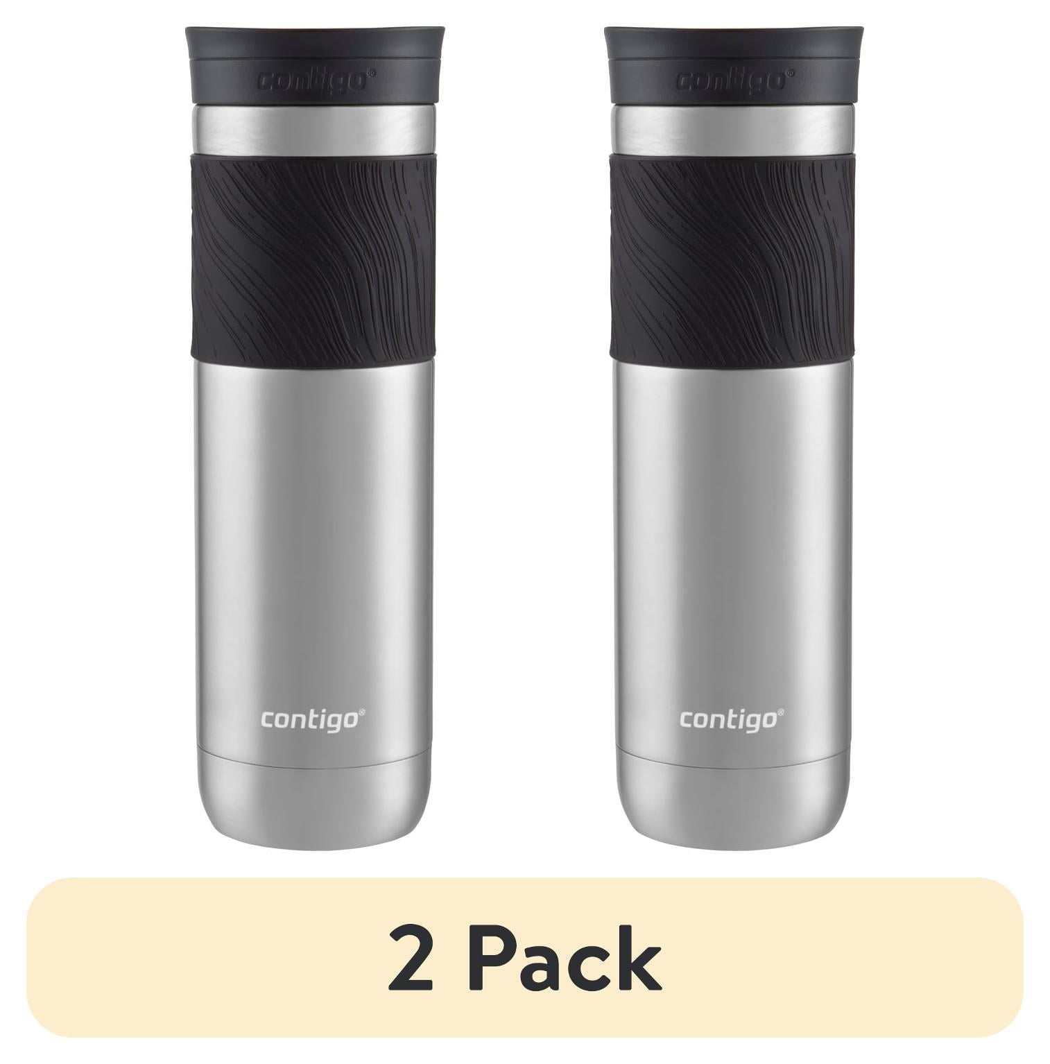 (2 pack) Contigo Byron 2.0 Stainless Steel Travel Mug with SNAPSEAL Lid ...